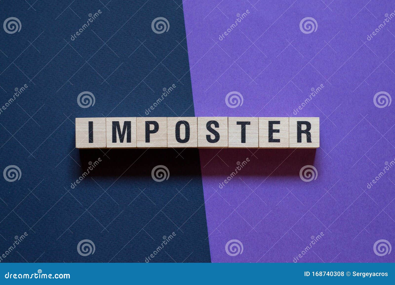 Imposter Word Concept On Cubes Royalty-Free Stock Photo | CartoonDealer ...