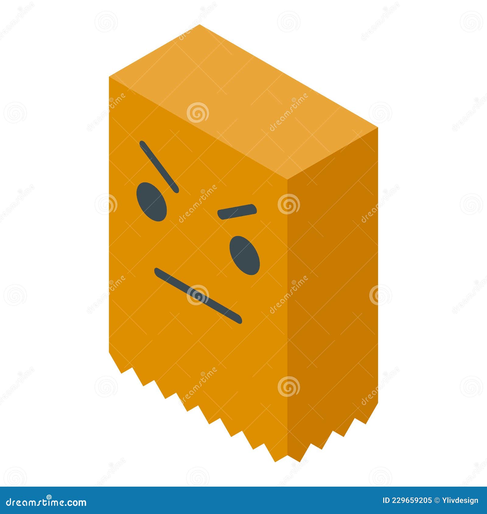 Impostor Face Pack Icon Isometric Vector. Man Person Stock Vector ...