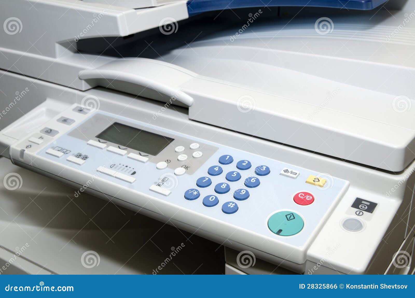 Impresora multifuncional foto de archivo. Imagen de copia - 28325866