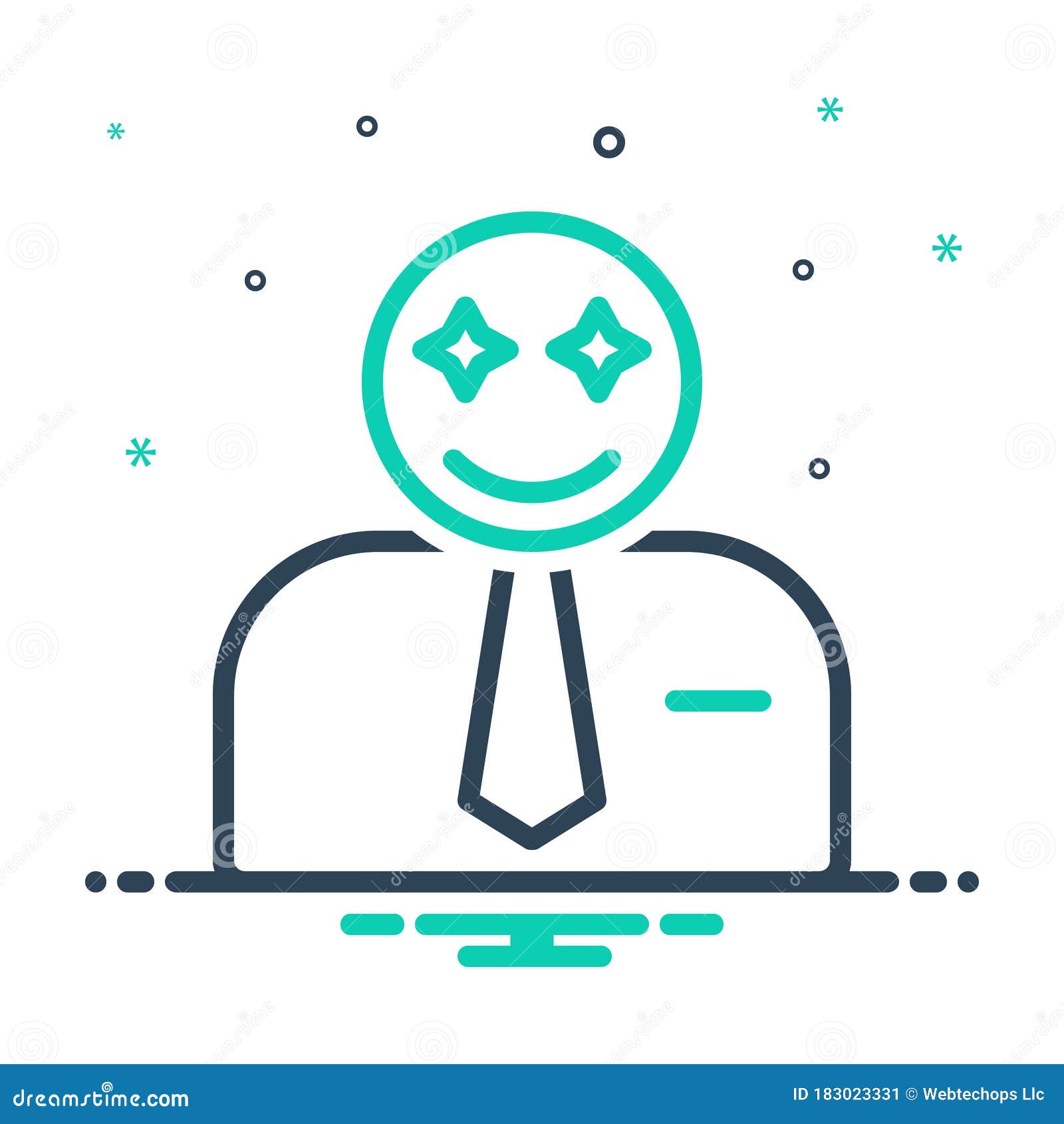 Mix Icon for Impress, Affect and Customer Stock Vector - Illustration ...