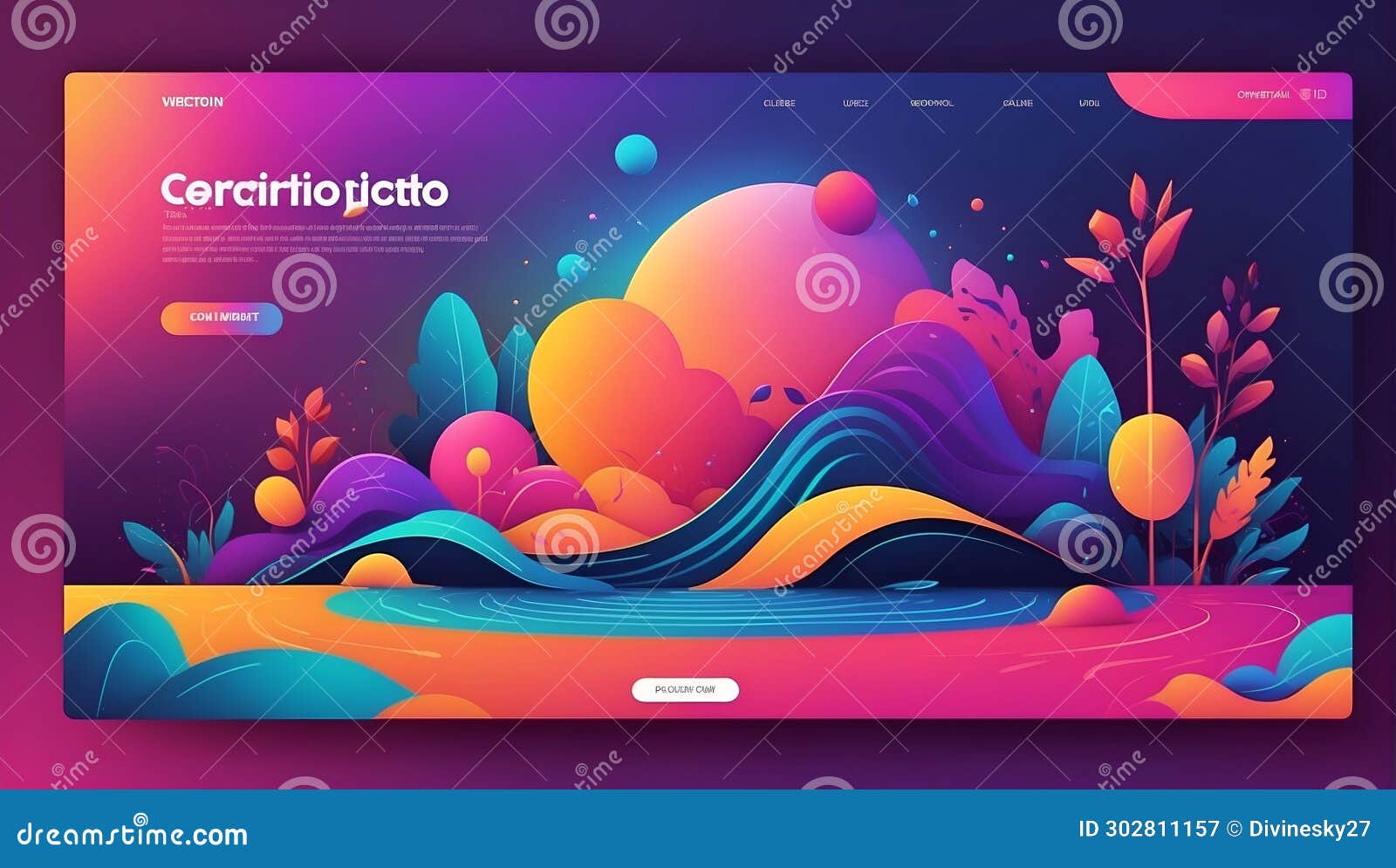 Innovative Impressions: Vector UI UX Showcase. AI Generate Stock ...