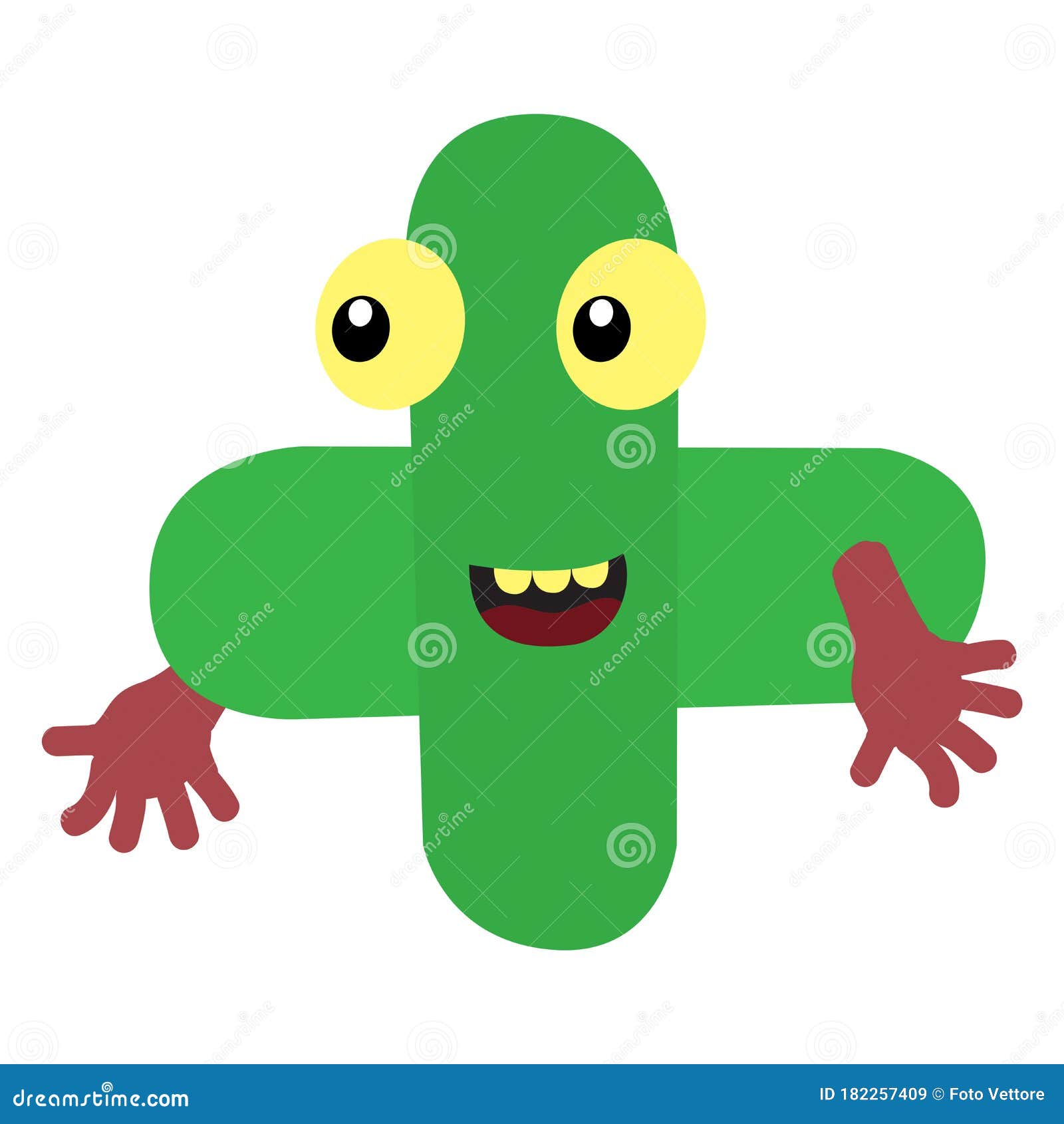 Mascot Addition for Kids, Funny Maths for Children Vector Illustration ...