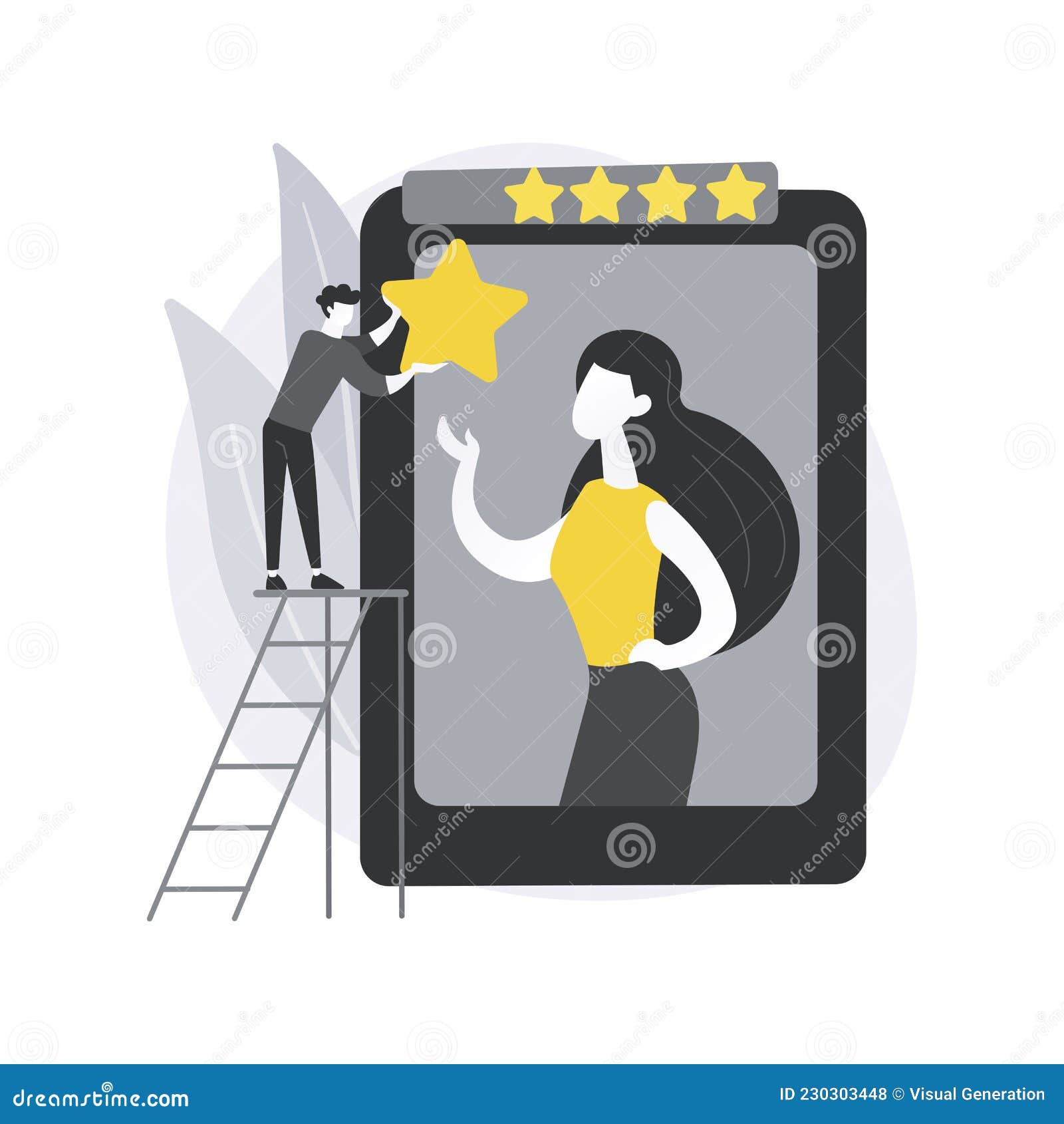 Impression Management Abstract Concept Vector Illustration. Stock ...