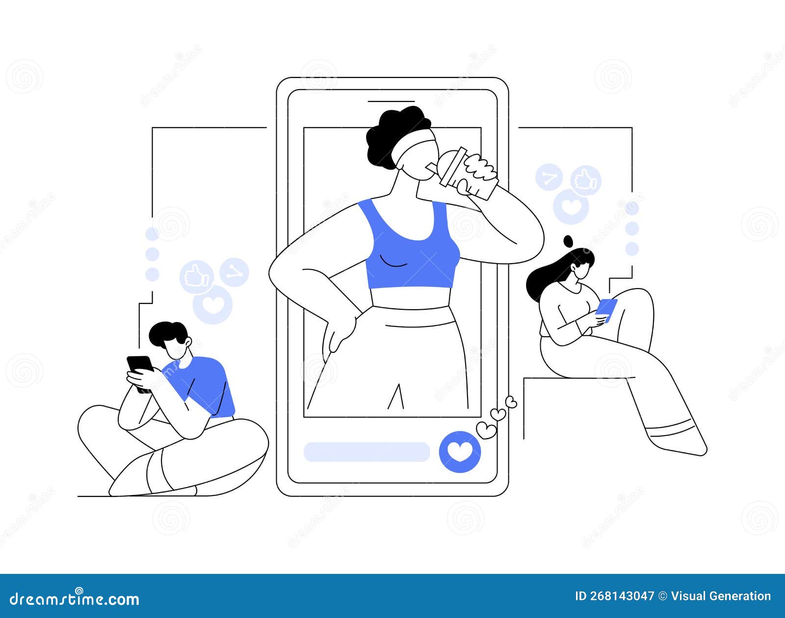 Impression Management Abstract Concept Vector Illustration. Stock ...