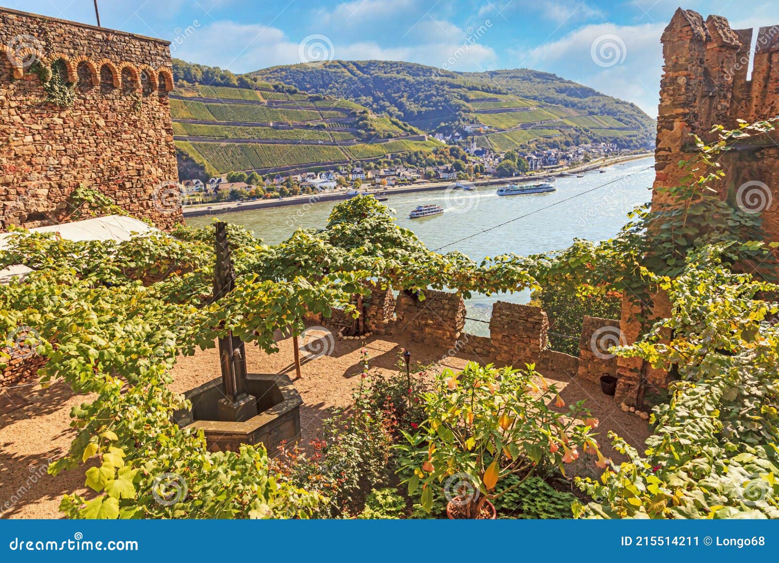 Impression of Medieval Castles in the Rhine Valley between the Cities ...