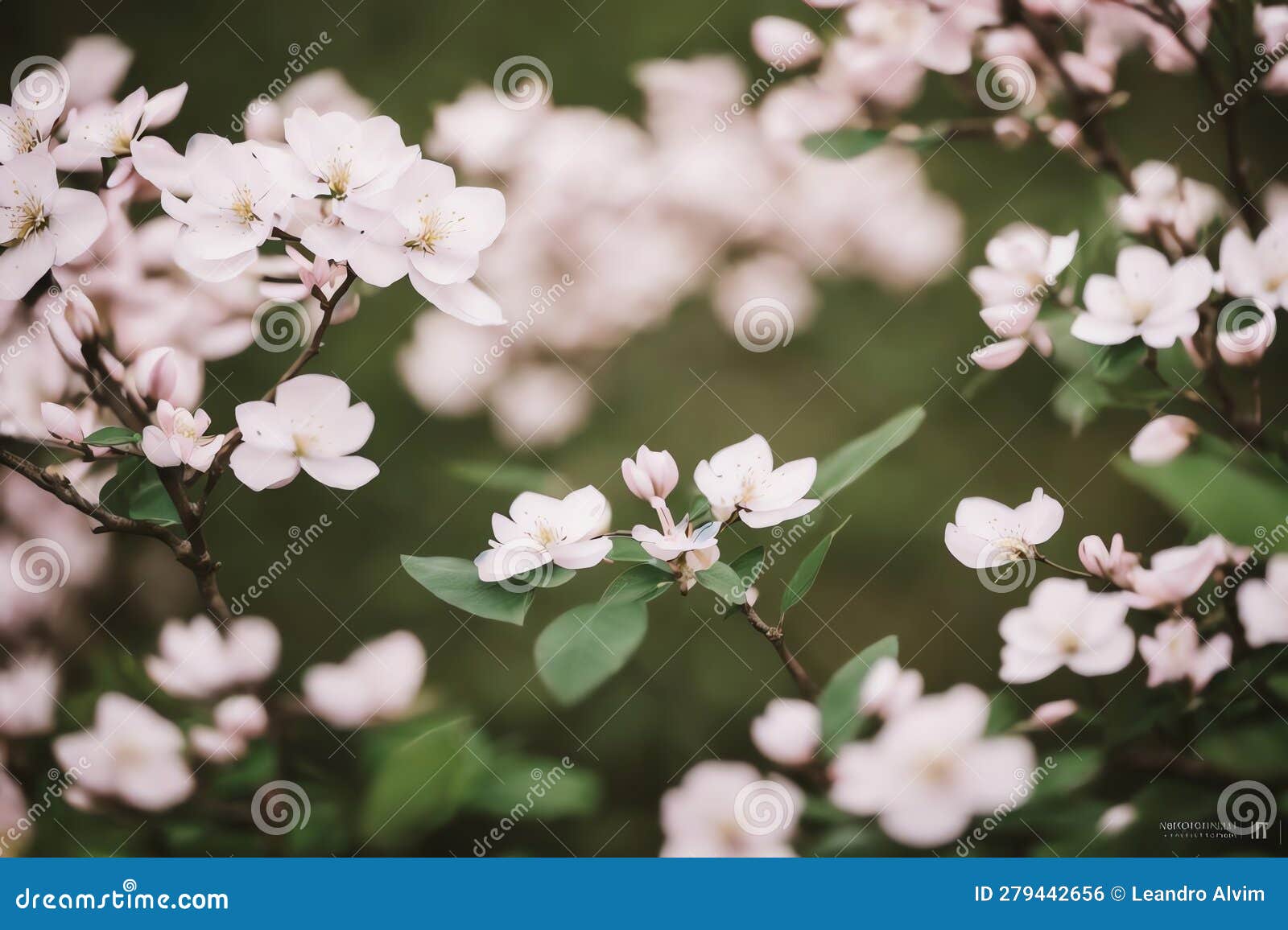 Impression of Vibrant Spring Blossom Texture .AI Generated Stock ...