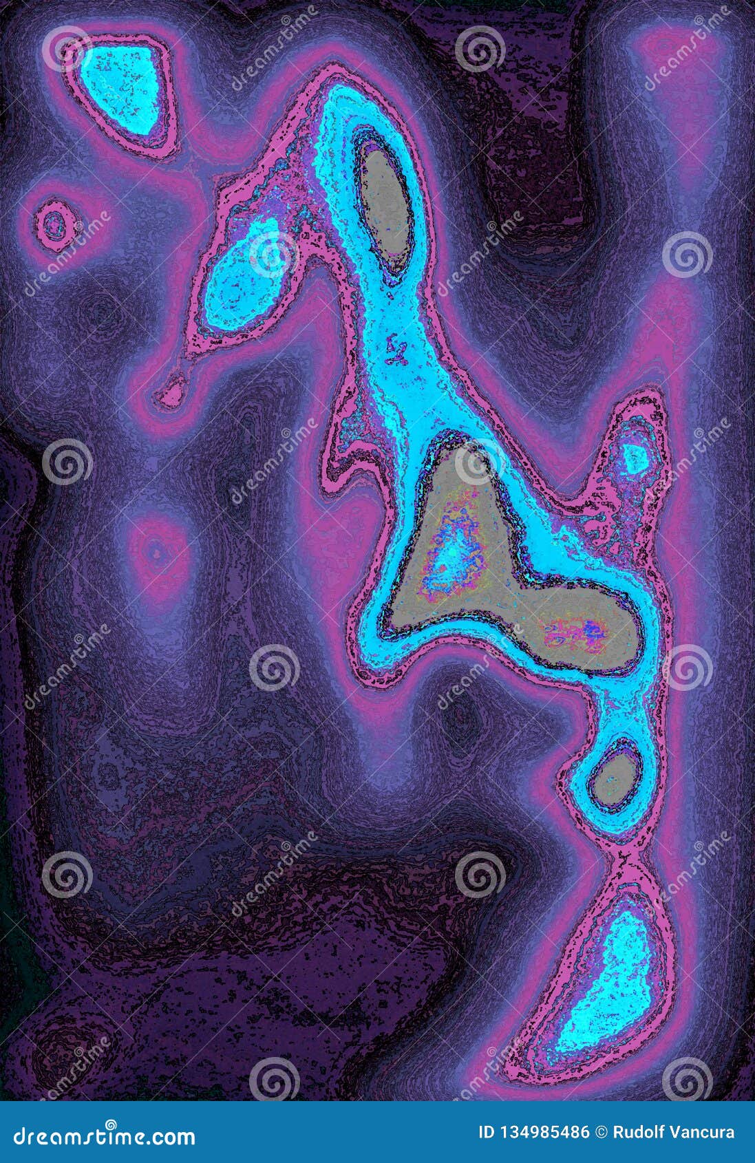 Impressionistic Peculiar Abstract Stock Photo - Image of background ...