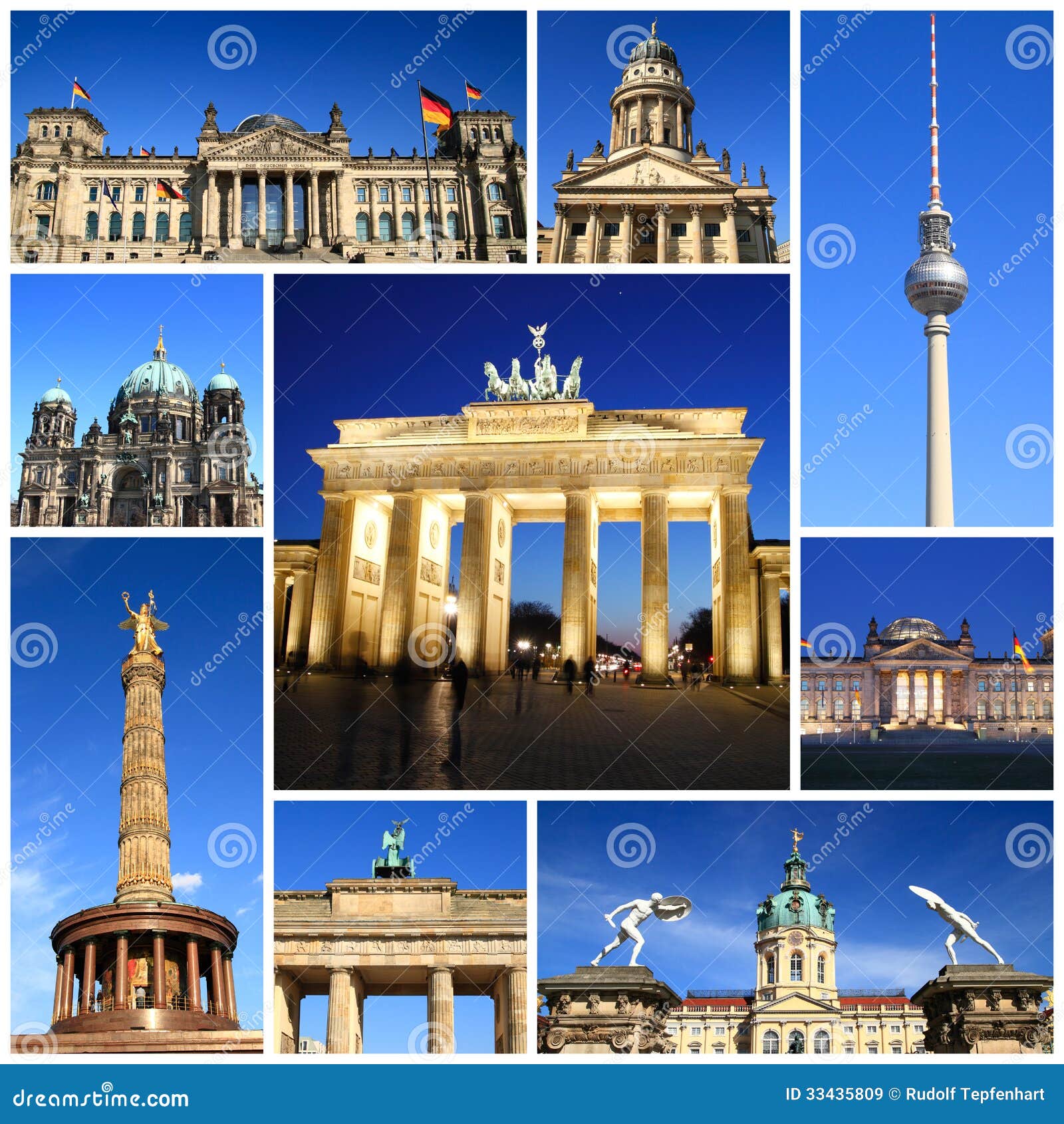 Impressions of Berlin stock image. Image of gate, building - 33435809