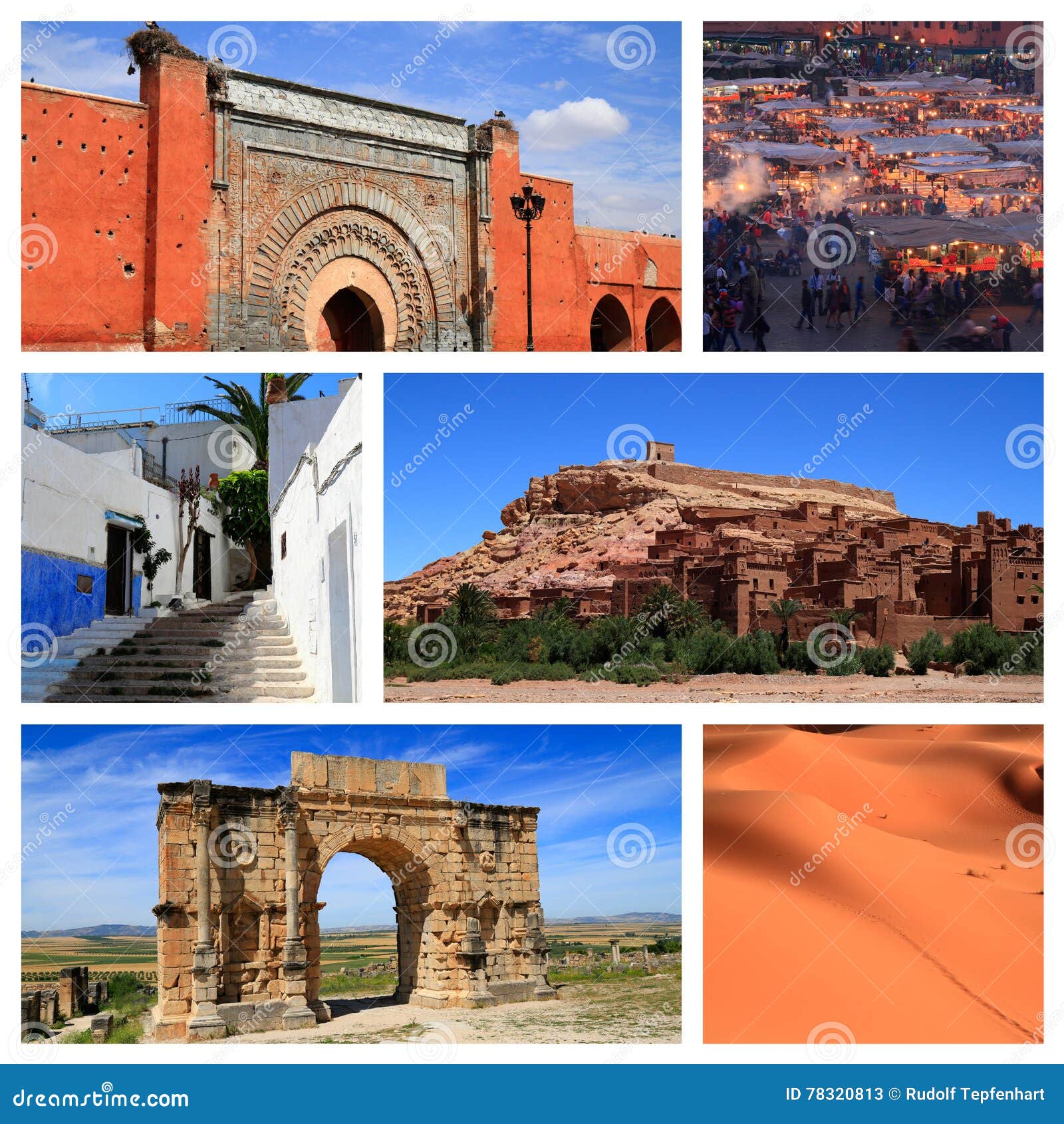 Impressions of Morocco editorial stock photo. Image of minaret - 78320813