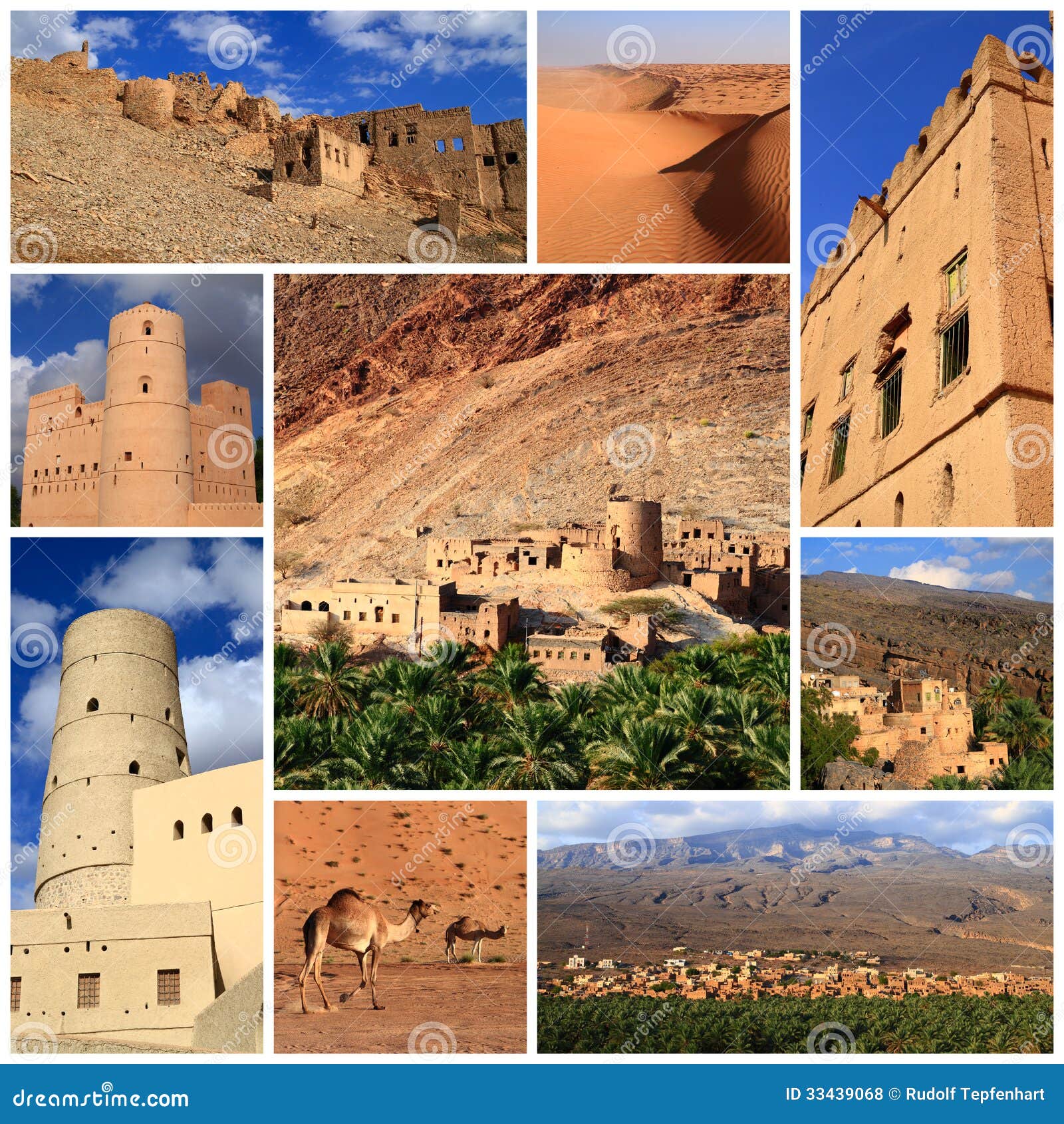 Impressions of Oman stock photo. Image of desert, architecture - 33439068