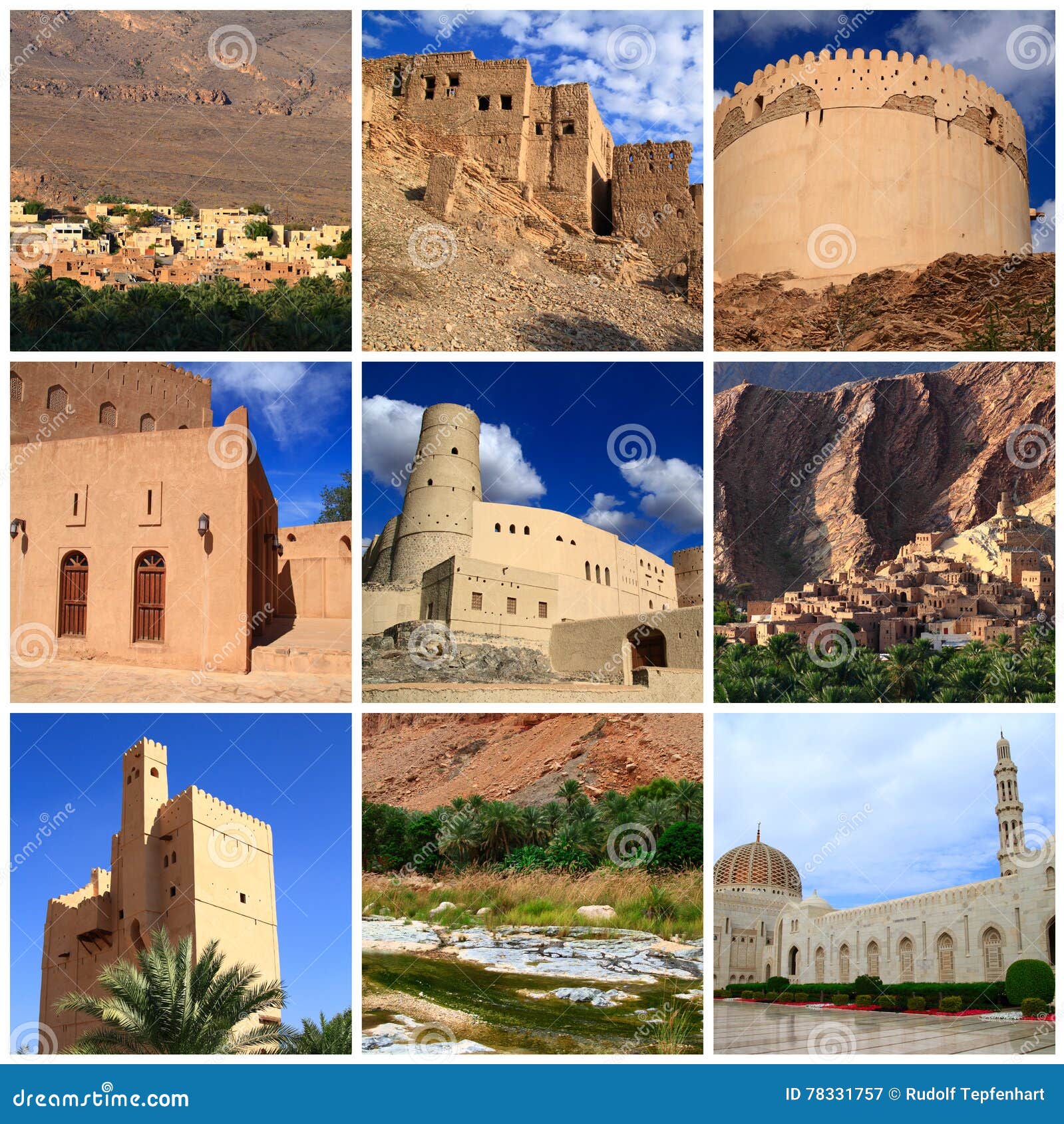 Impressions of Oman stock image. Image of album, hajar - 78331757