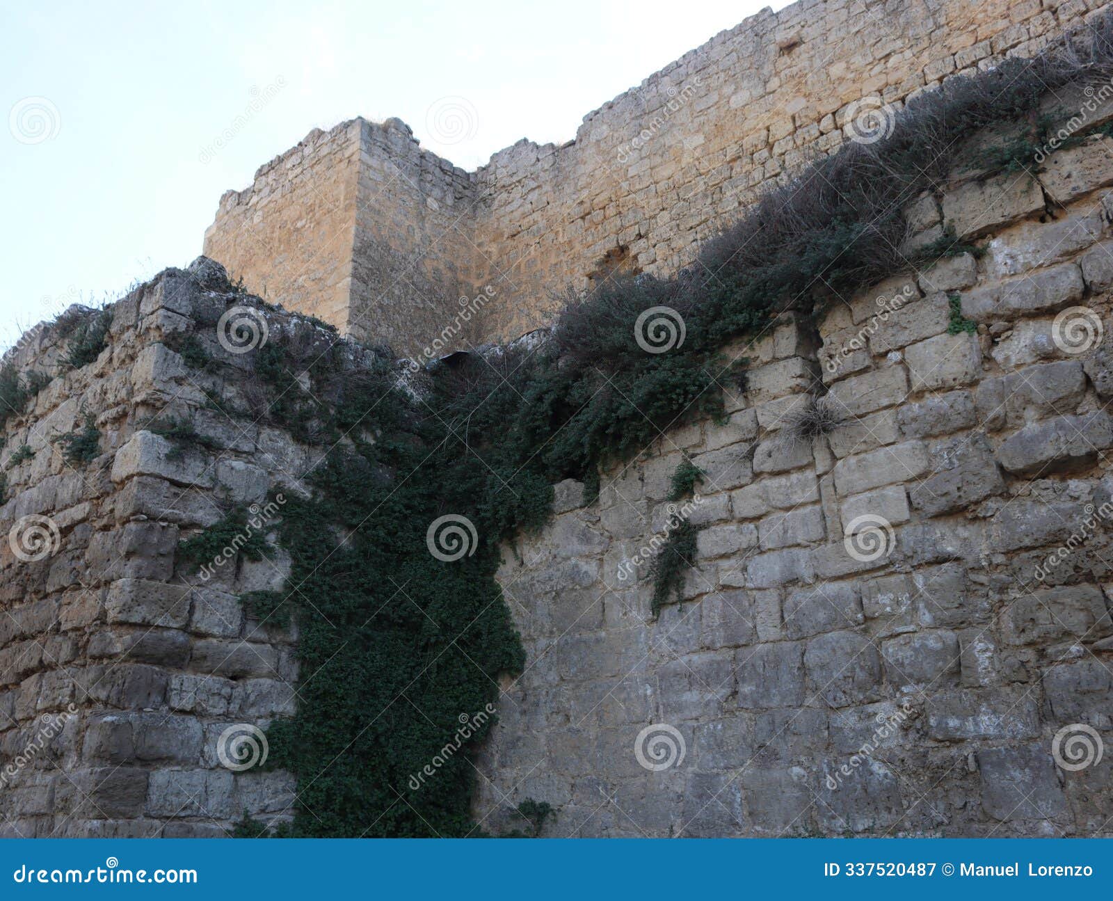 Impressive Ancient Medieval Castle Stone Construction Defense Security ...