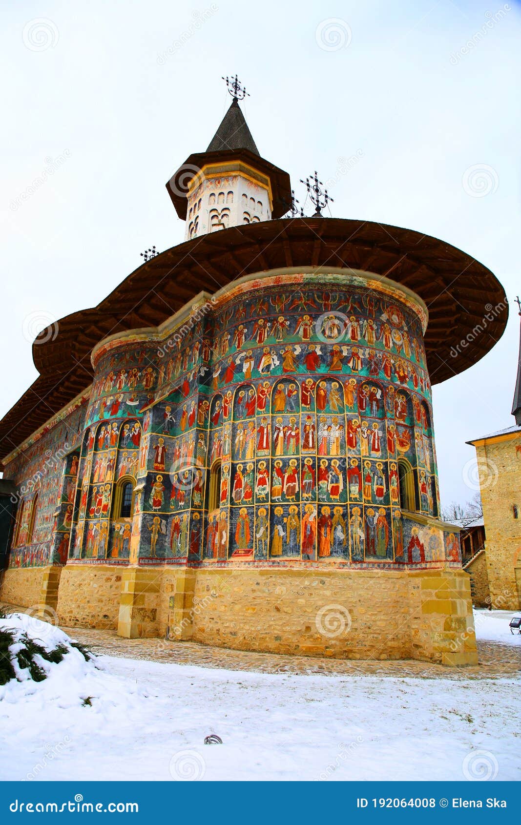 Impressive Architecture of the Painted Monasteries in Moldova County ...