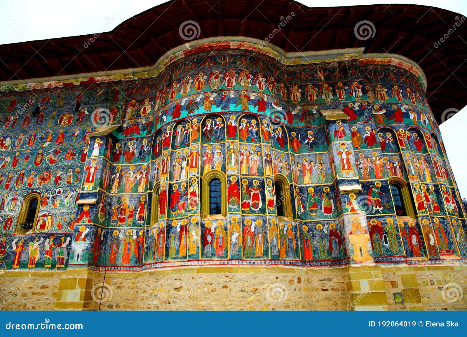 Impressive Architecture of the Painted Monasteries in Moldova County ...