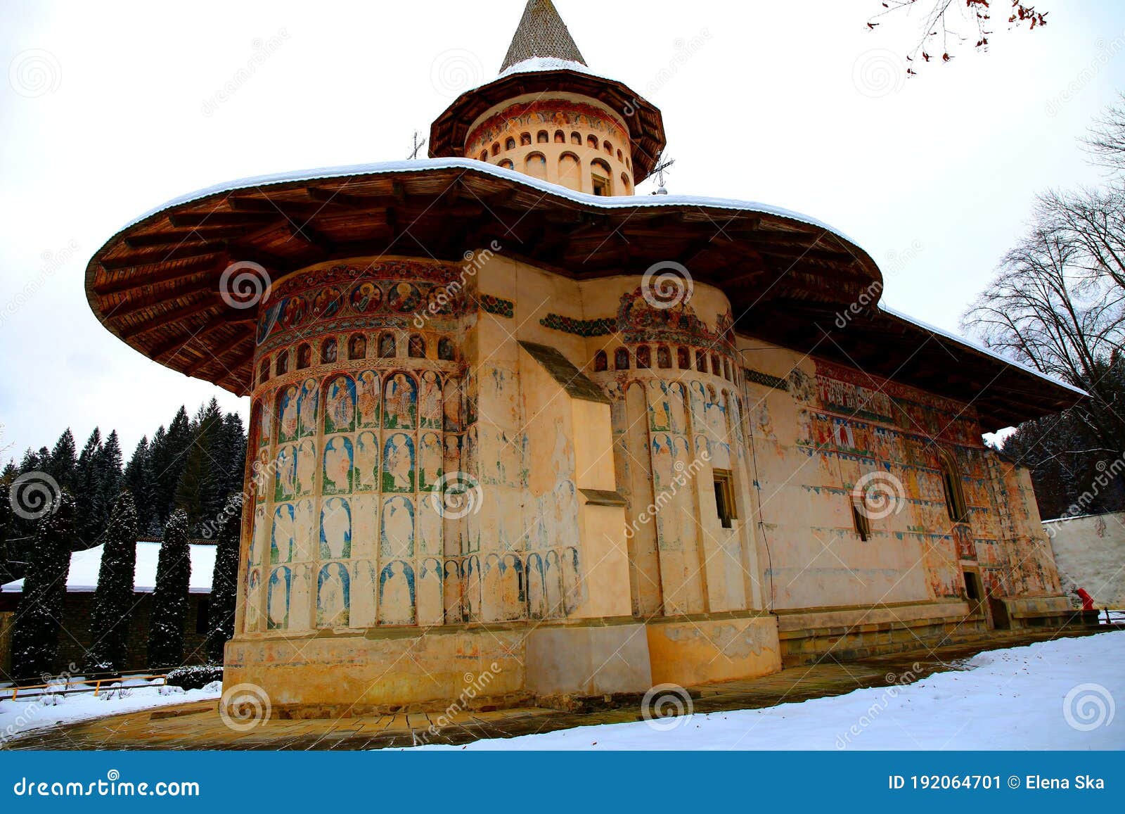 Impressive Architecture of the Painted Monasteries in Moldova County ...