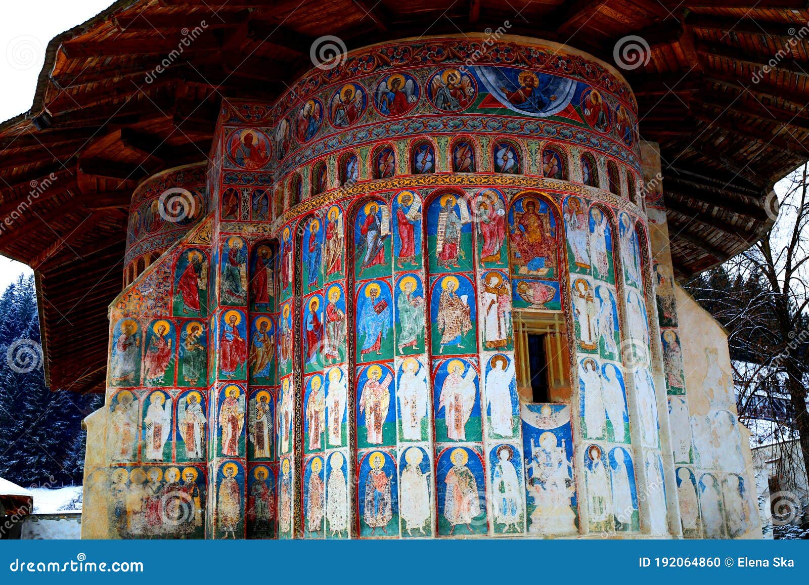 Impressive Architecture of the Painted Monasteries in Moldova County ...