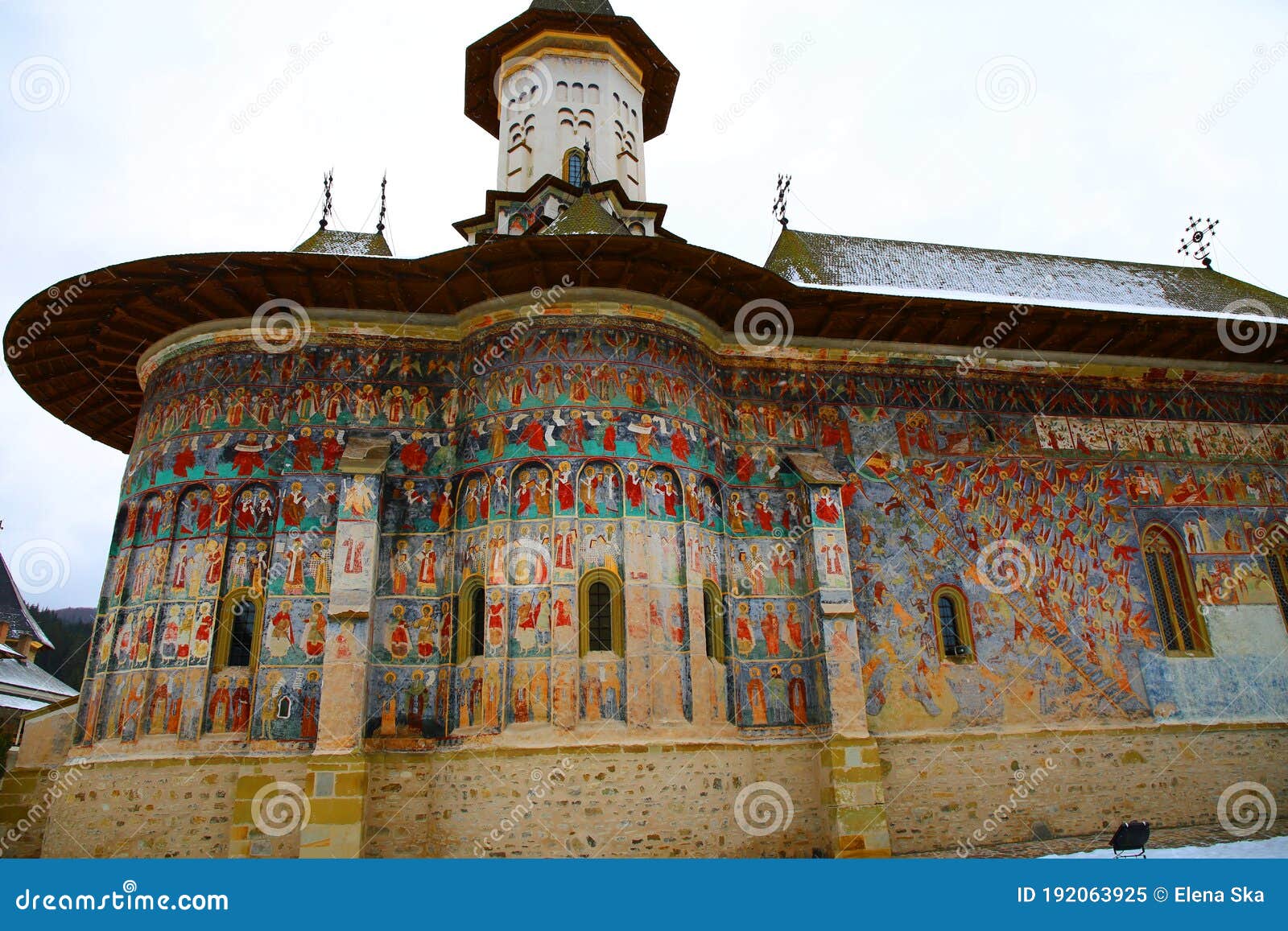 Impressive Architecture of the Painted Monasteries in Moldova County ...