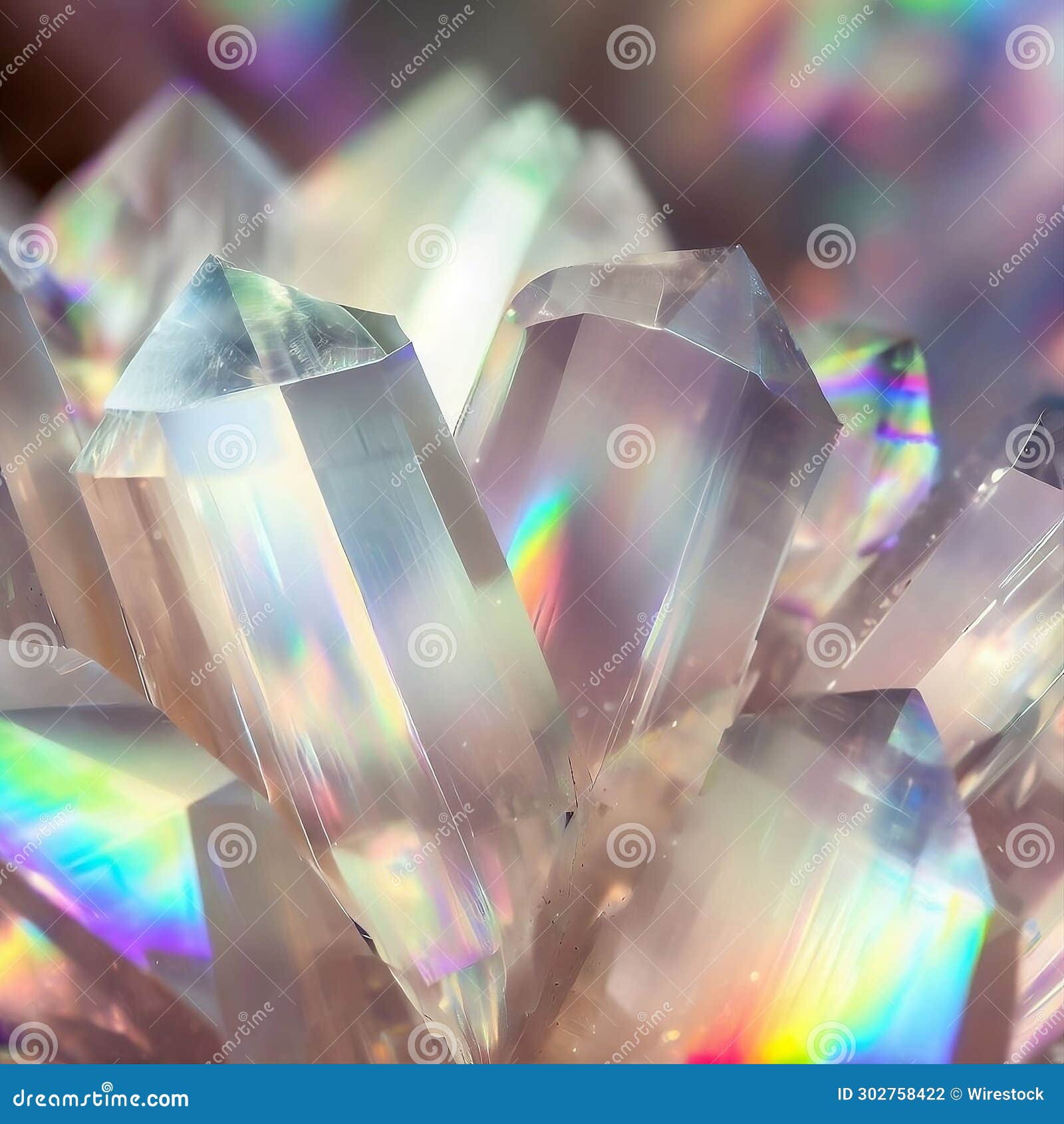 An Impressive Cluster of Crystals Sits Atop a Smaller Collection of ...