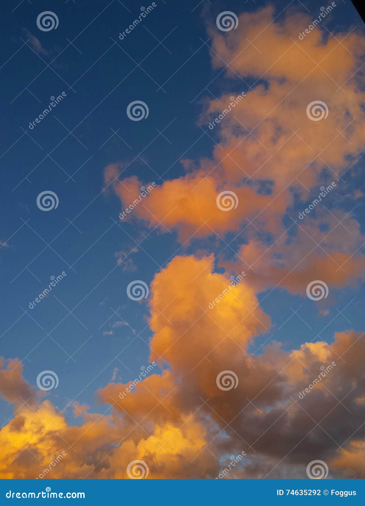 Impressive Colorful Clouds Background Stock Photo - Image of colorful ...