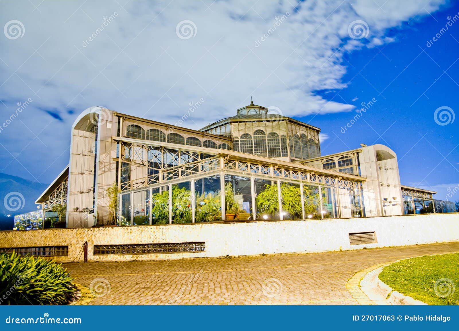Impressive Glass Building in Quito, Ecuador Stock Image - Image of ...