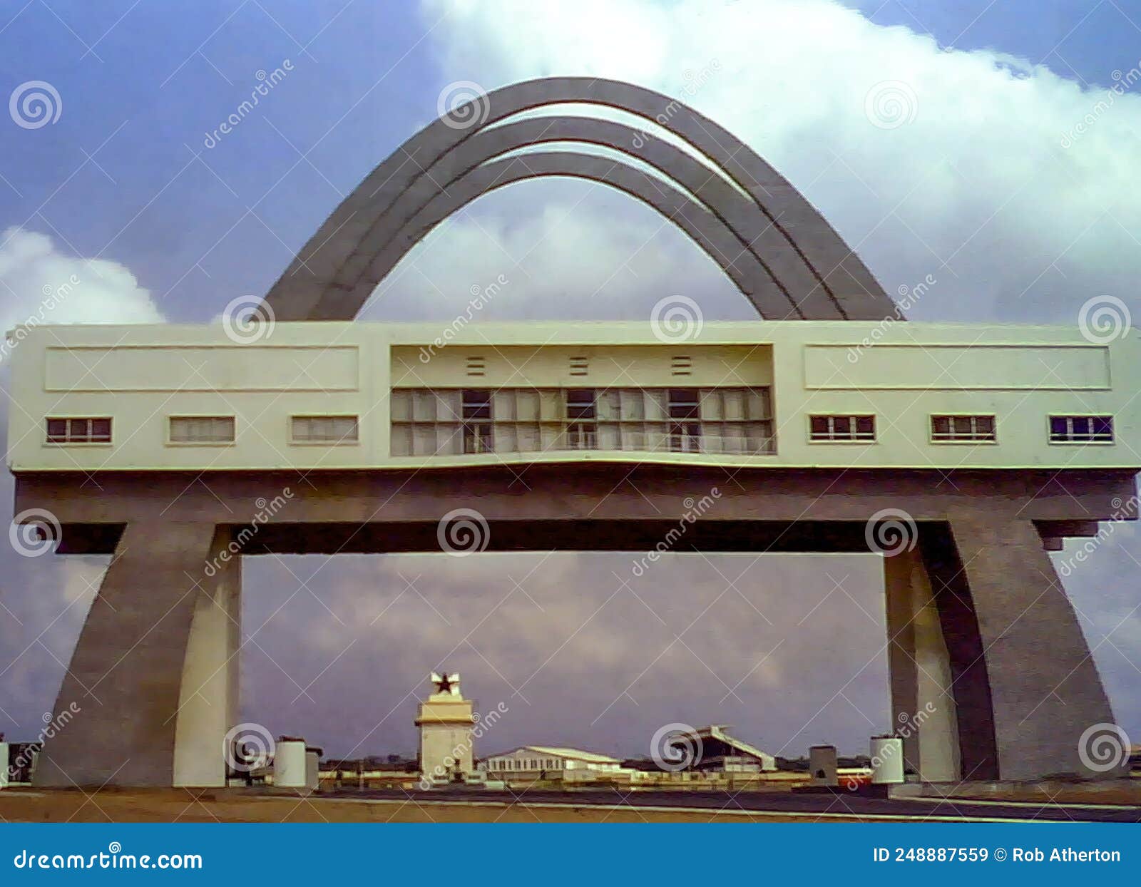 The Impressive Independence Arch is Located on Independence Square in ...