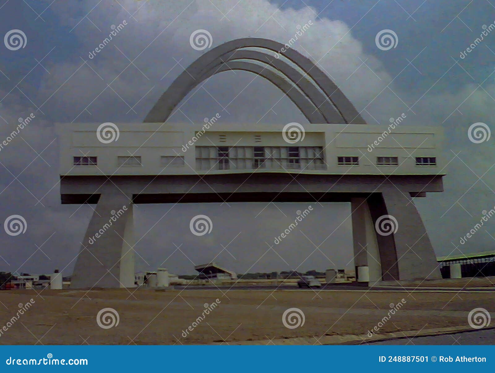 The Impressive Independence Arch is Located on Independence Square in ...