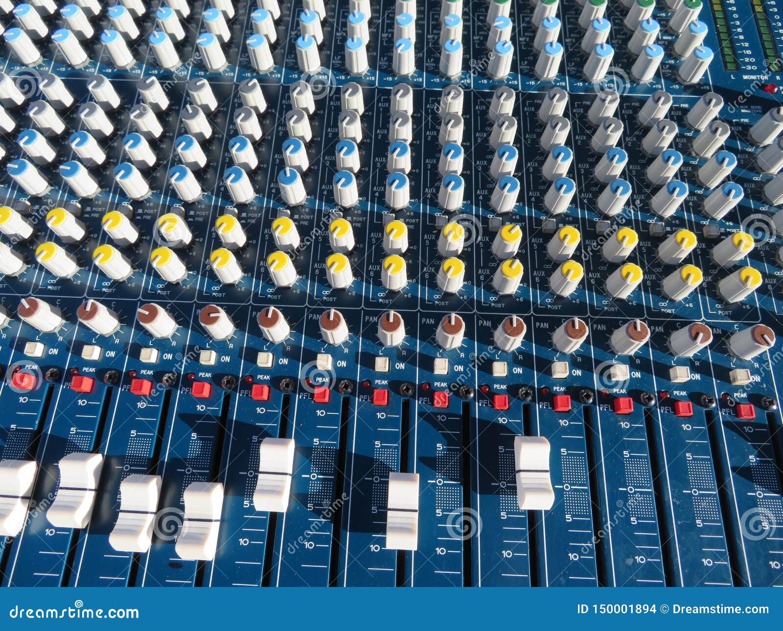 Impressive Mixer with a Lot of Buttons and Too Many Functions Stock ...