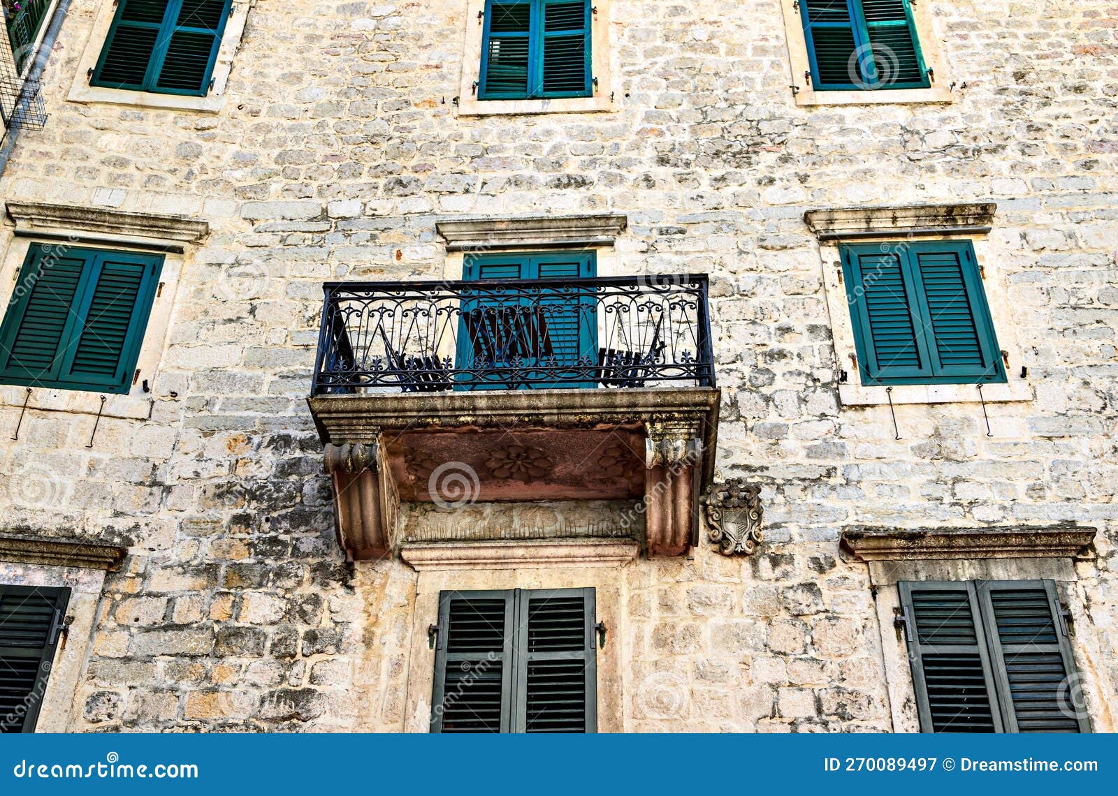 Impressive Structure with Numerous Windows, with a Unique Architectural ...