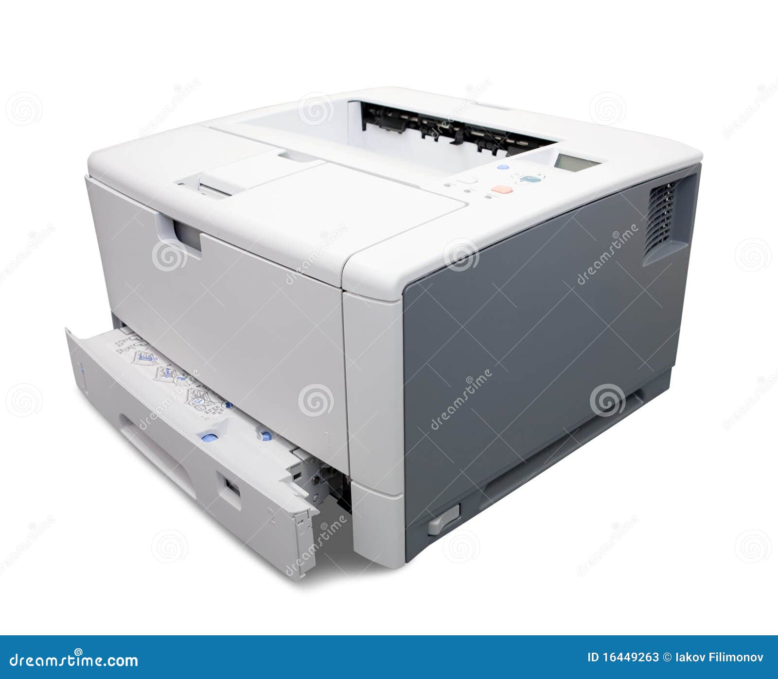 Imprimante laser image stock. Image du blanc, technologie - 16449263