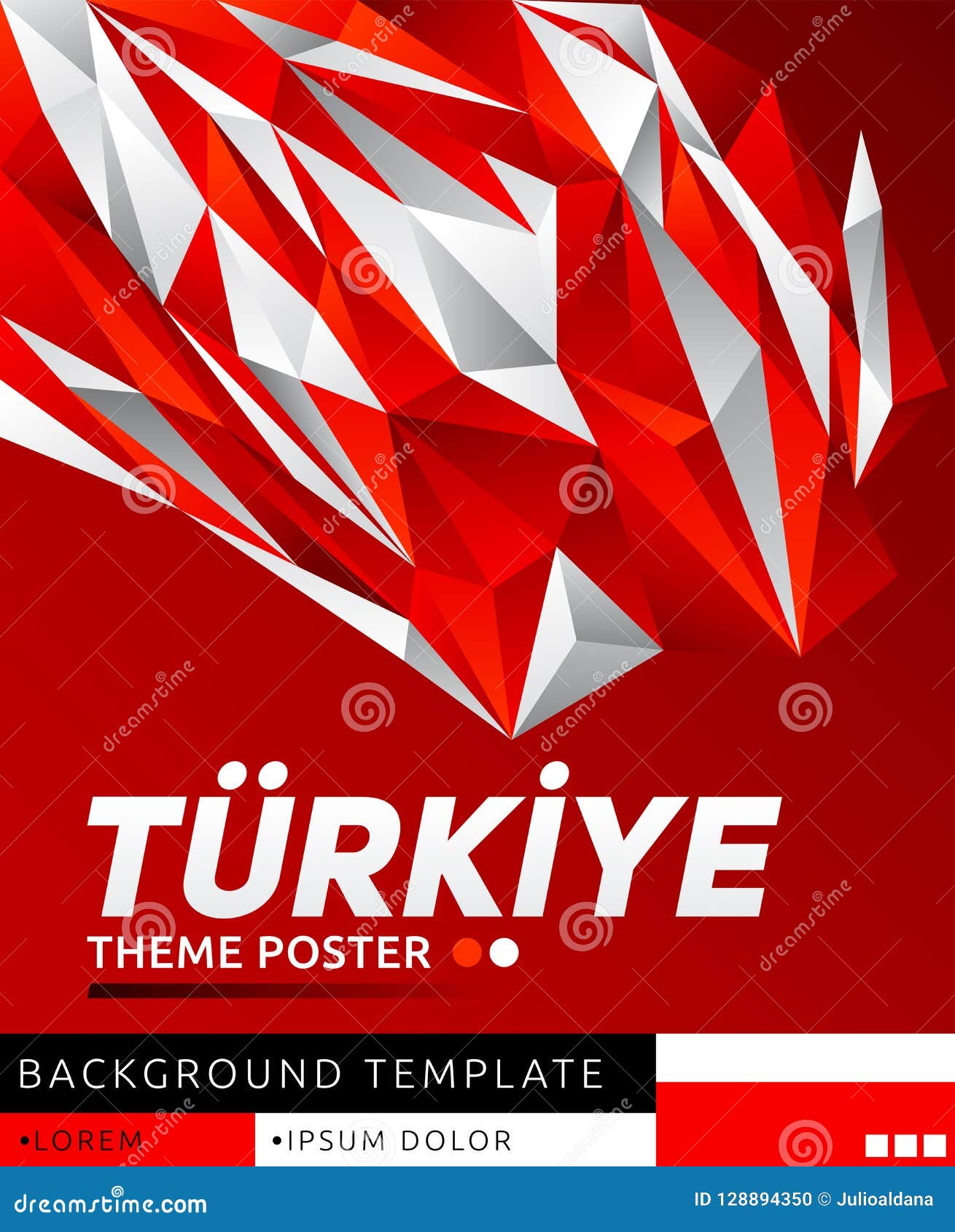 Turkiye Turkey Theme Modern Poster, Vector Template Illustration ...