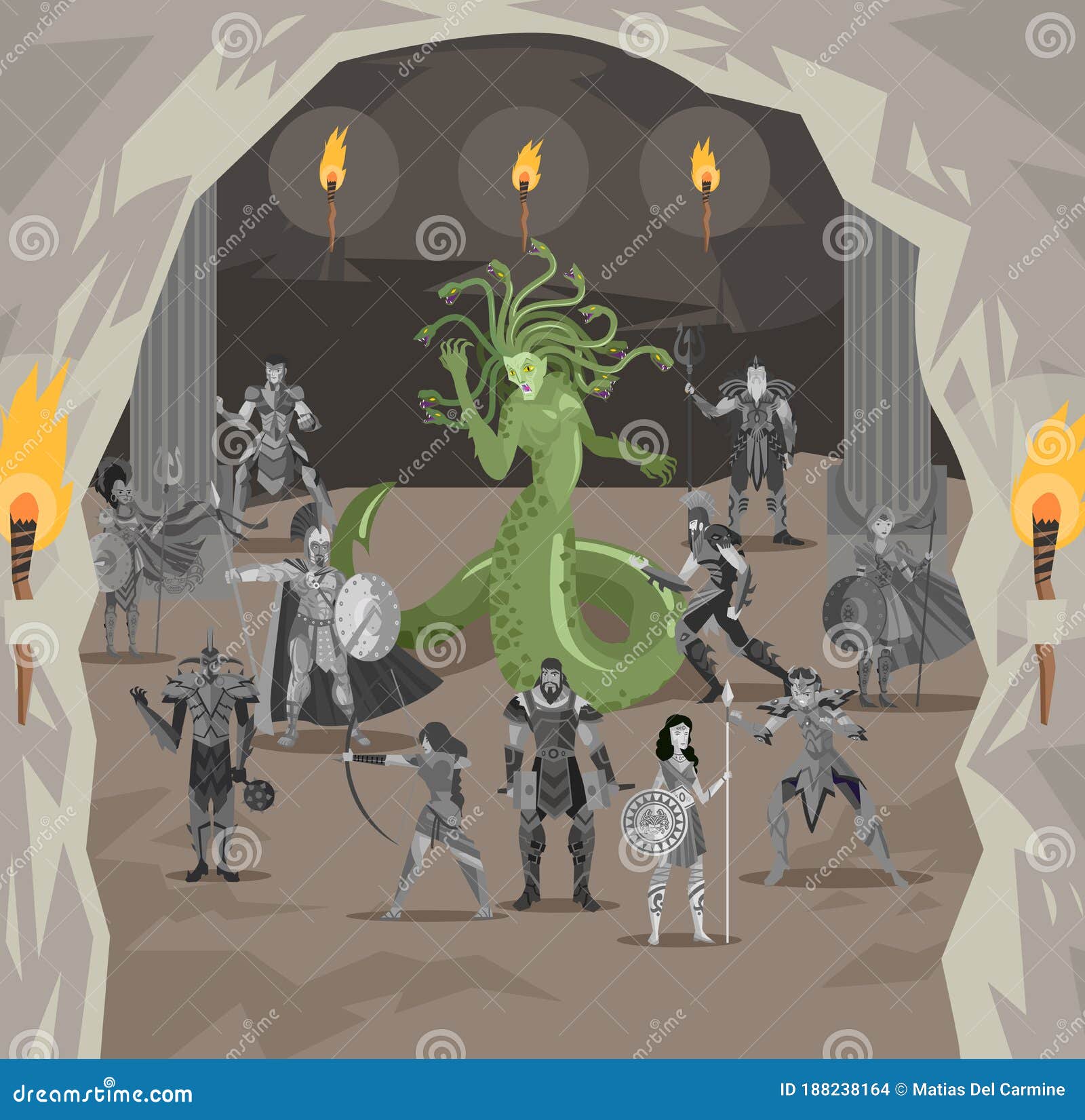 Perseus And Medusa Statue Royalty-Free Illustration | CartoonDealer.com ... Perseus And Medusa Statue Royalty-Free Illustration | CartoonDealer.com ...