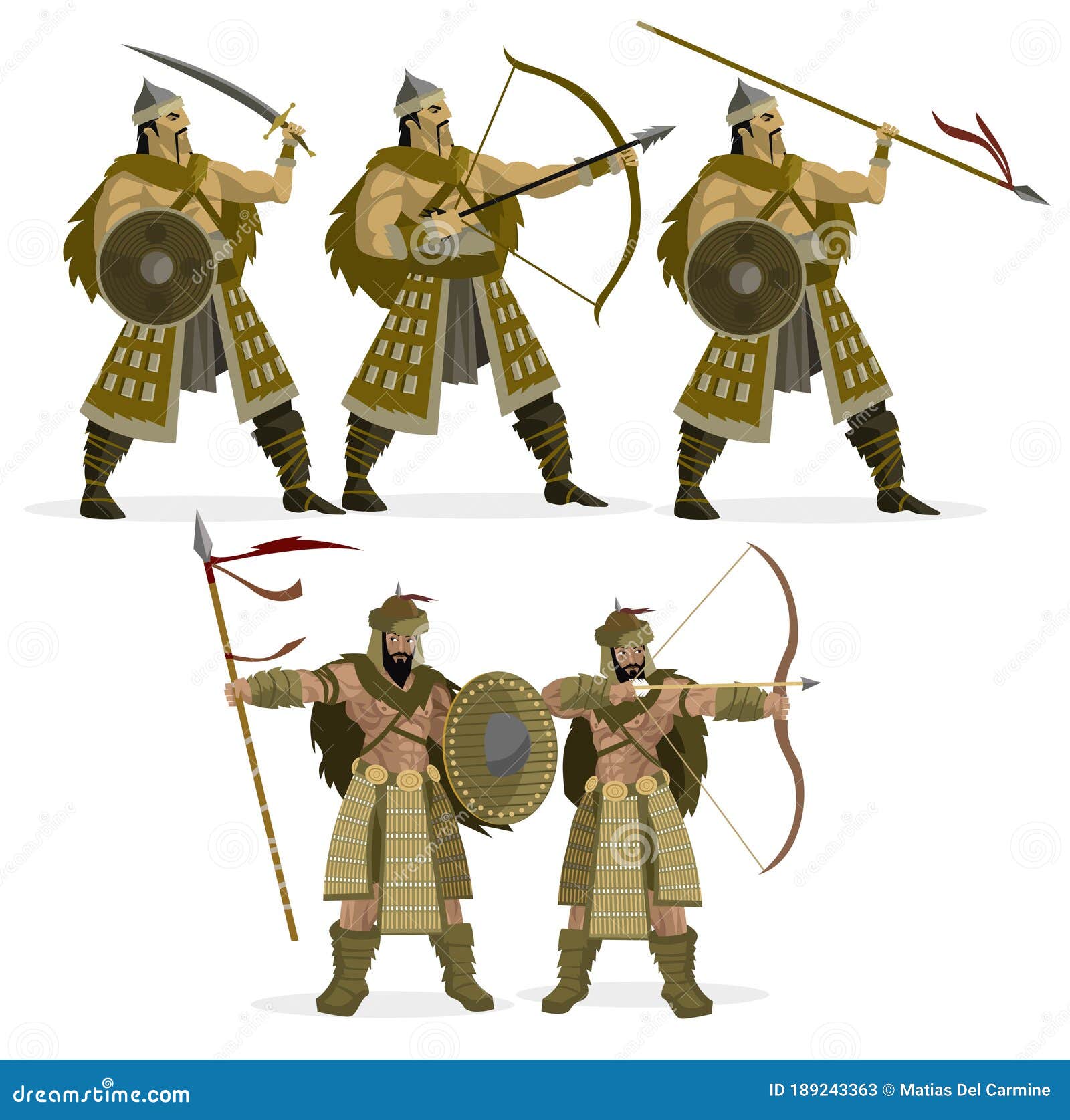 Mongolian Warrior Weapons