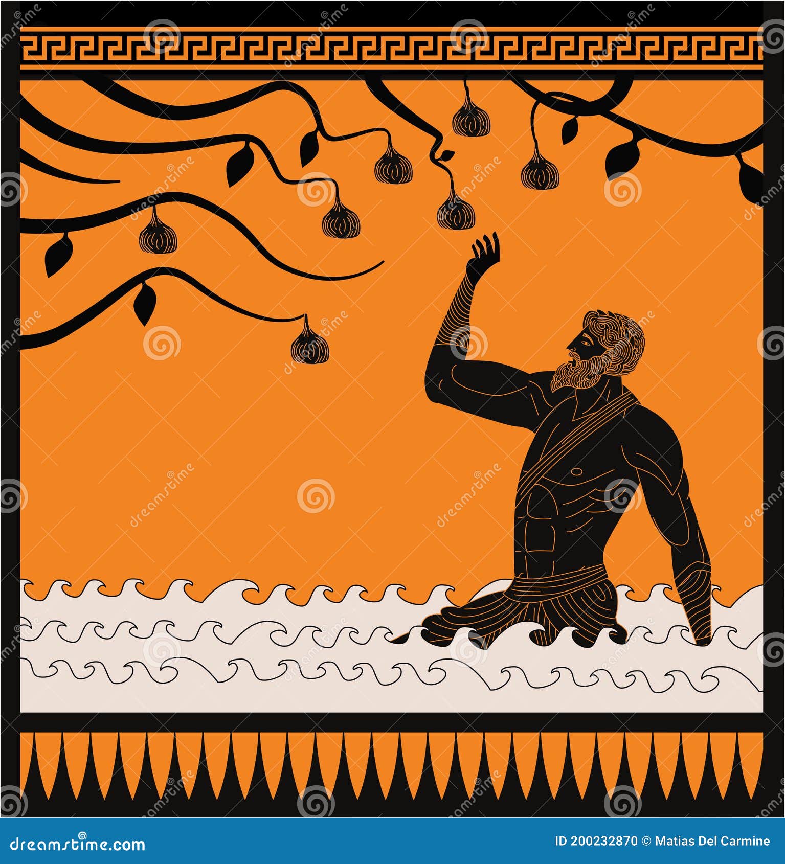 Tantalus Stock Illustrations – 30 Tantalus Stock Illustrations, Vectors ...