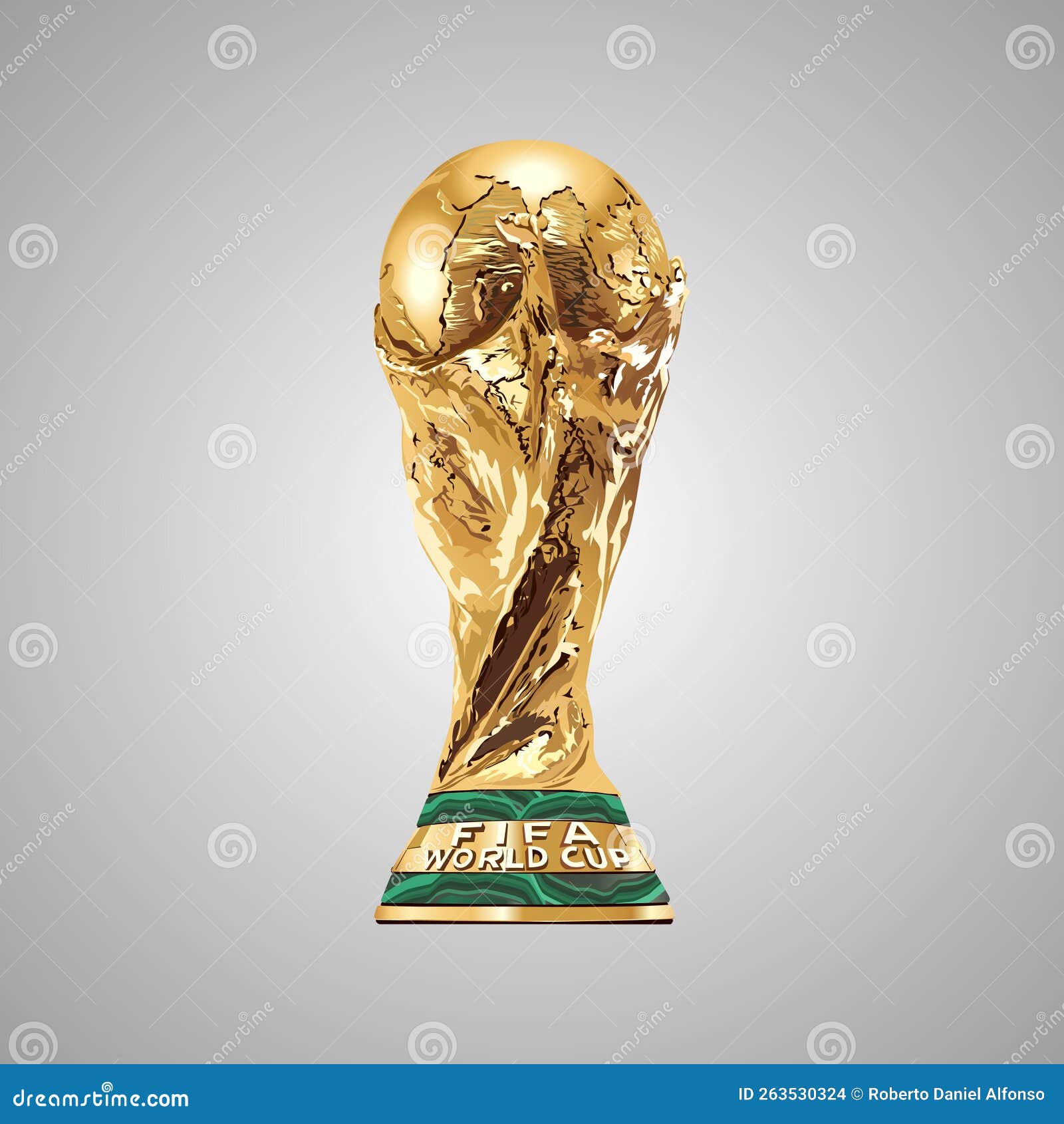 World Cup Soccer, Qatar 2022, Championship, Vector Illustration ...