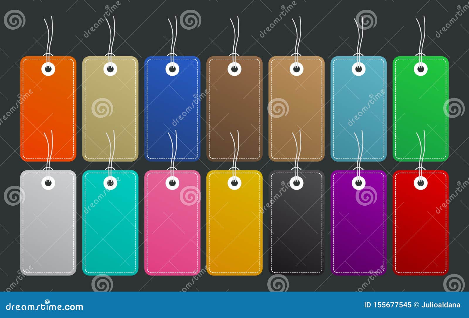 Color Label Vector Set Master Collection Stock Vector - Illustration of ...