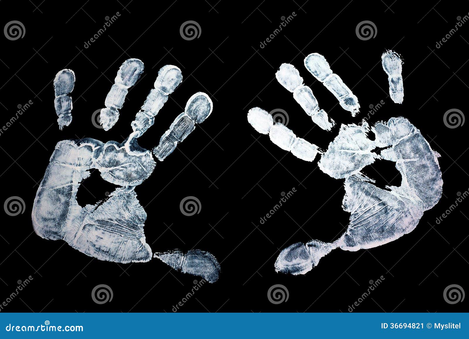 Imprint hands stock image. Image of fingerprint, dirty - 36694821