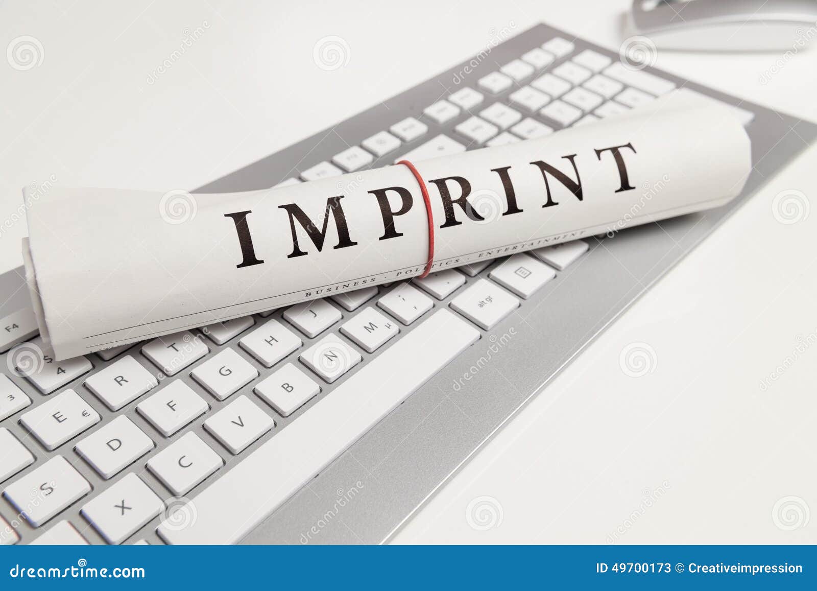 Imprint stock image. Image of work, symbol, text, office - 49700173