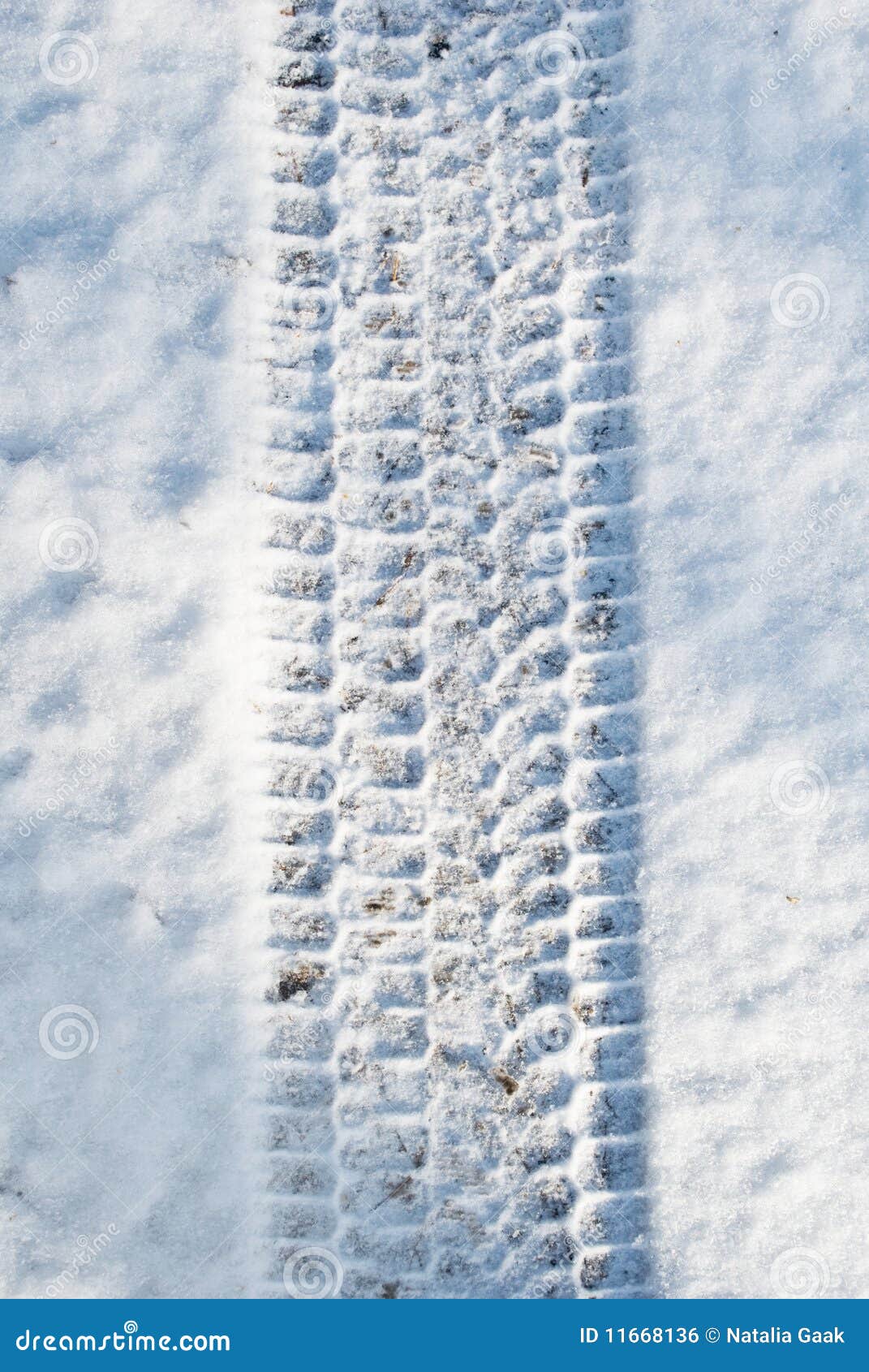 Imprints of wheels stock photo. Image of gold, cold, present - 11668136