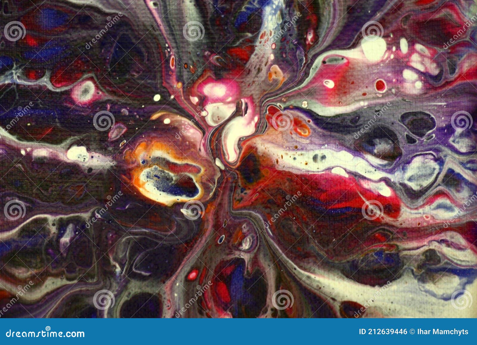 Color mixture. stock illustration. Illustration of blue - 212639446