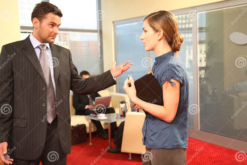 Impromptu team meeting. stock photo. Image of expertise - 1980224