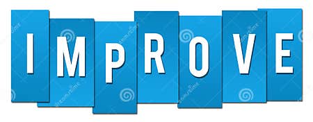 Improve Blue Professional stock illustration. Illustration of ...