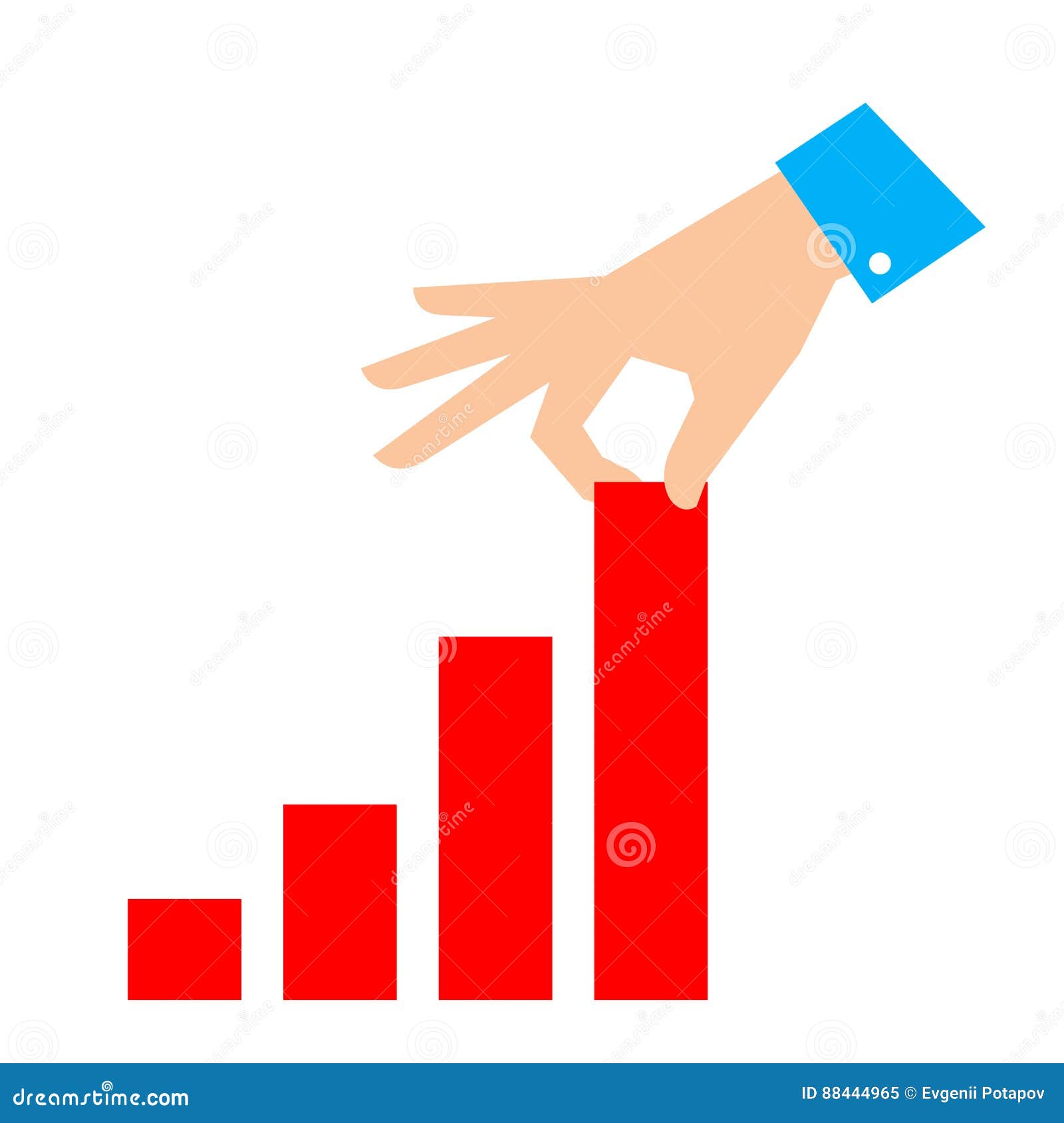 Improve Business Concept Vector Illustration Stock Vector ...