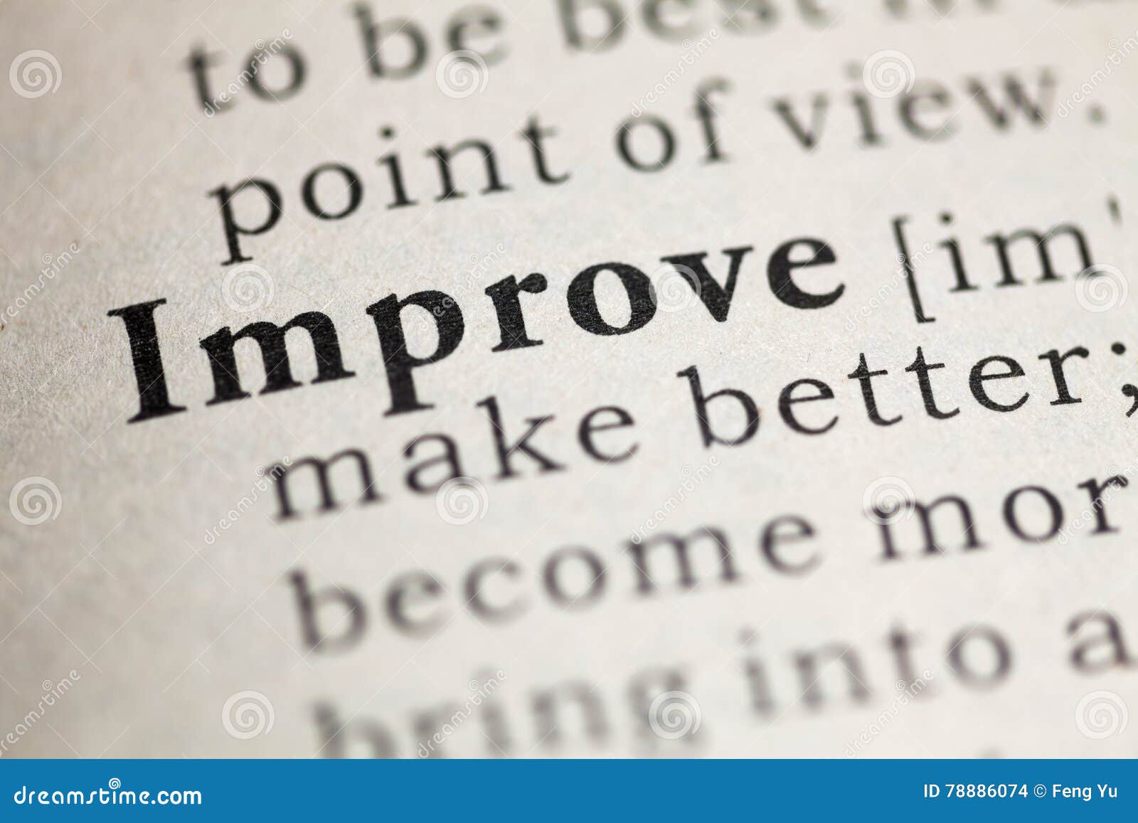 Understand Word Definition Text In Dictionary Page Stock