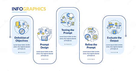 Improve Prompt Engineering Processes Blue Rectangle Infographic ...