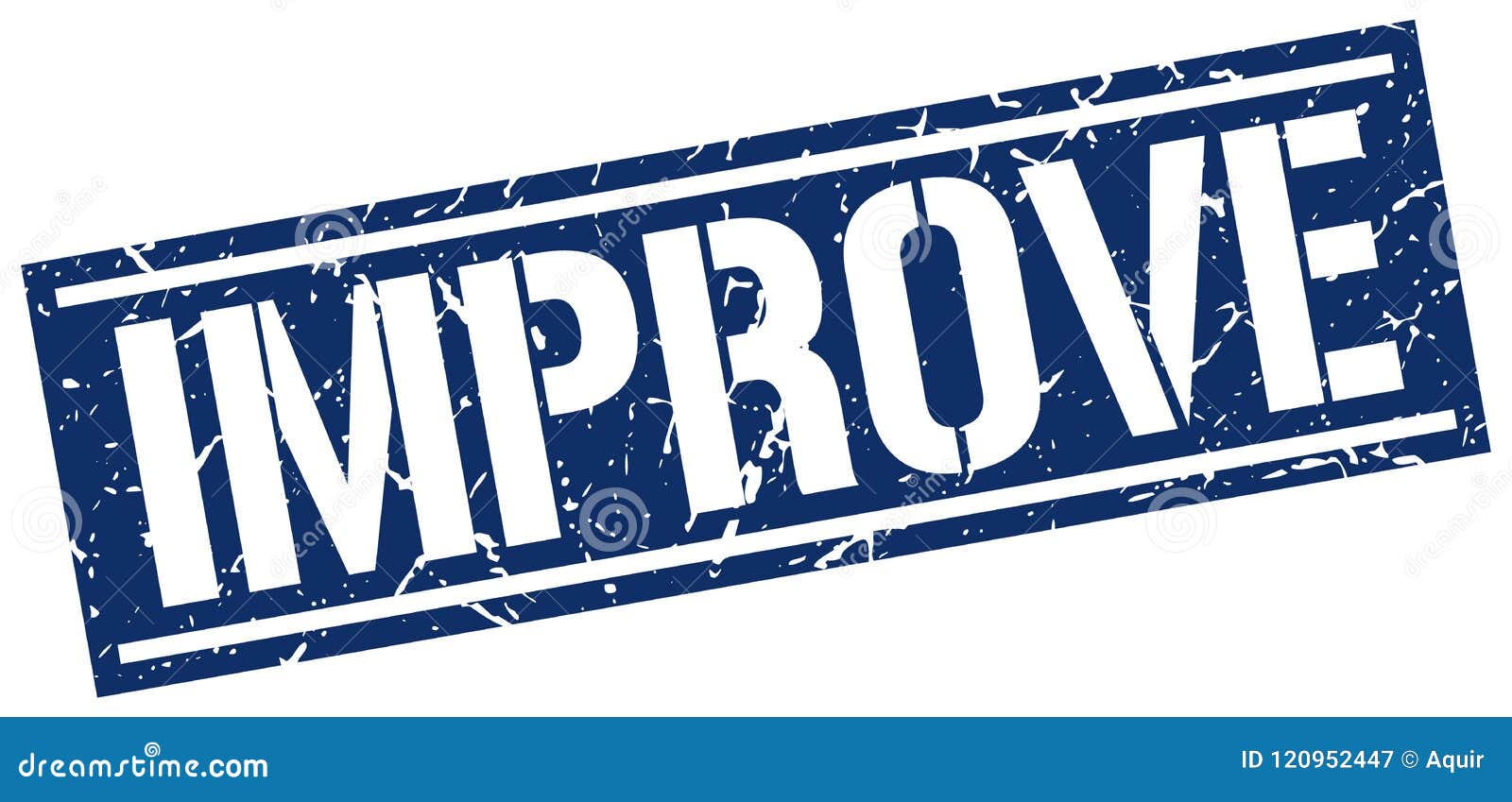 Improve stamp stock vector. Illustration of improve - 120952447