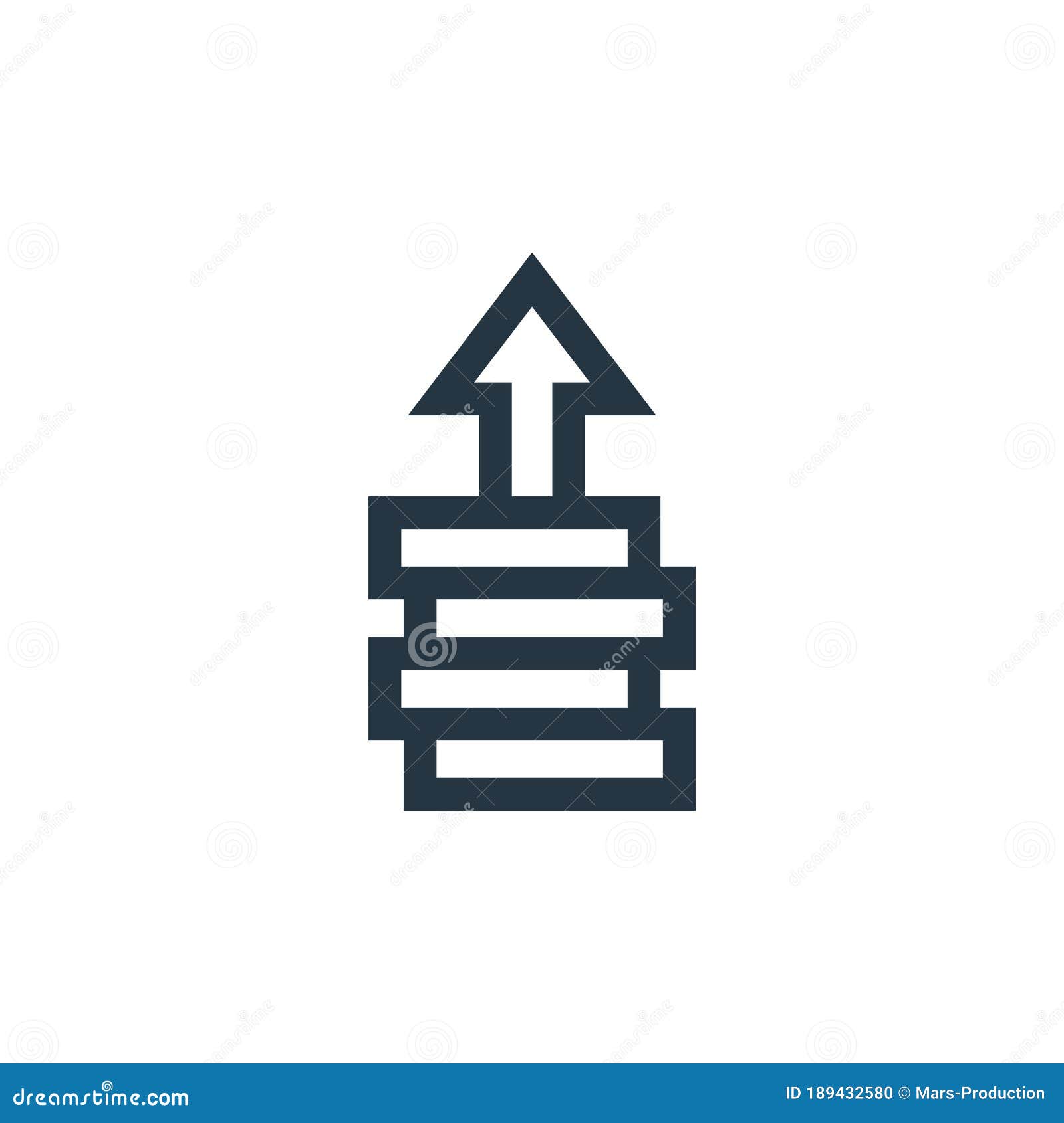 Improve Vector Icon Isolated on White Background. Outline, Thin Line ...