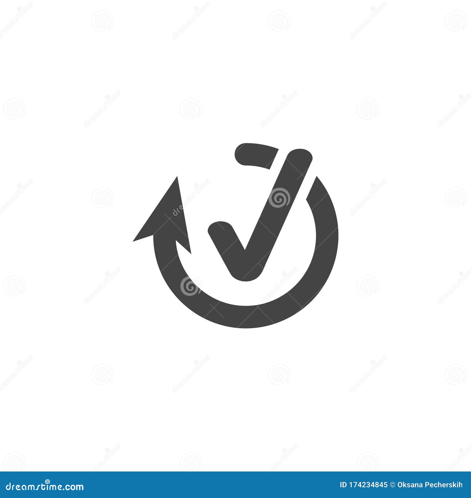 Improve Vector Icon on White Isolated Background. Layers Grouped for ...