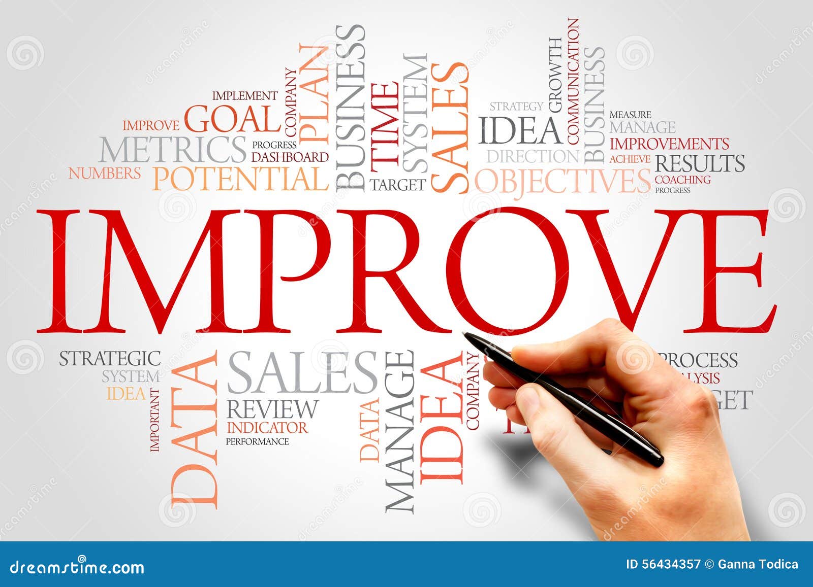 Improve stock image. Image of implement, business, creativity - 56434357