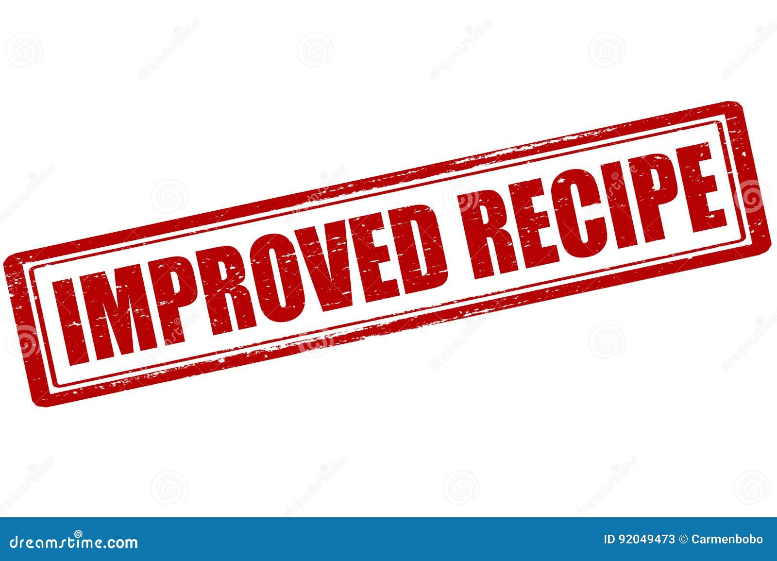 Improved recipe stock illustration. Illustration of receipt - 92049473