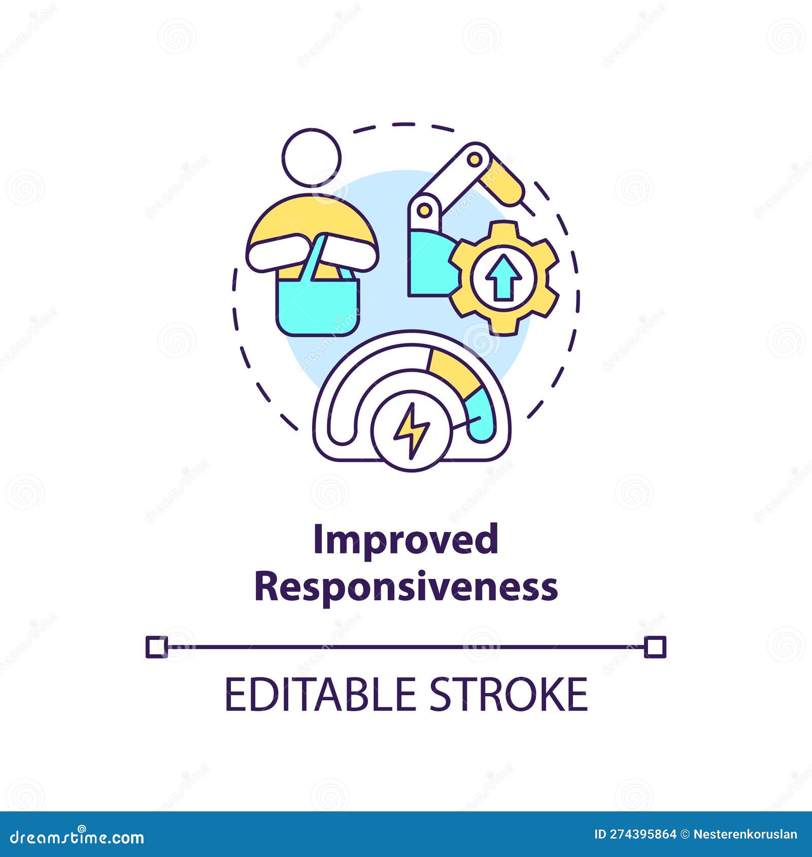 Icon Responsiveness. Suitable For Programming Symbol. Blue Eyes Style ...